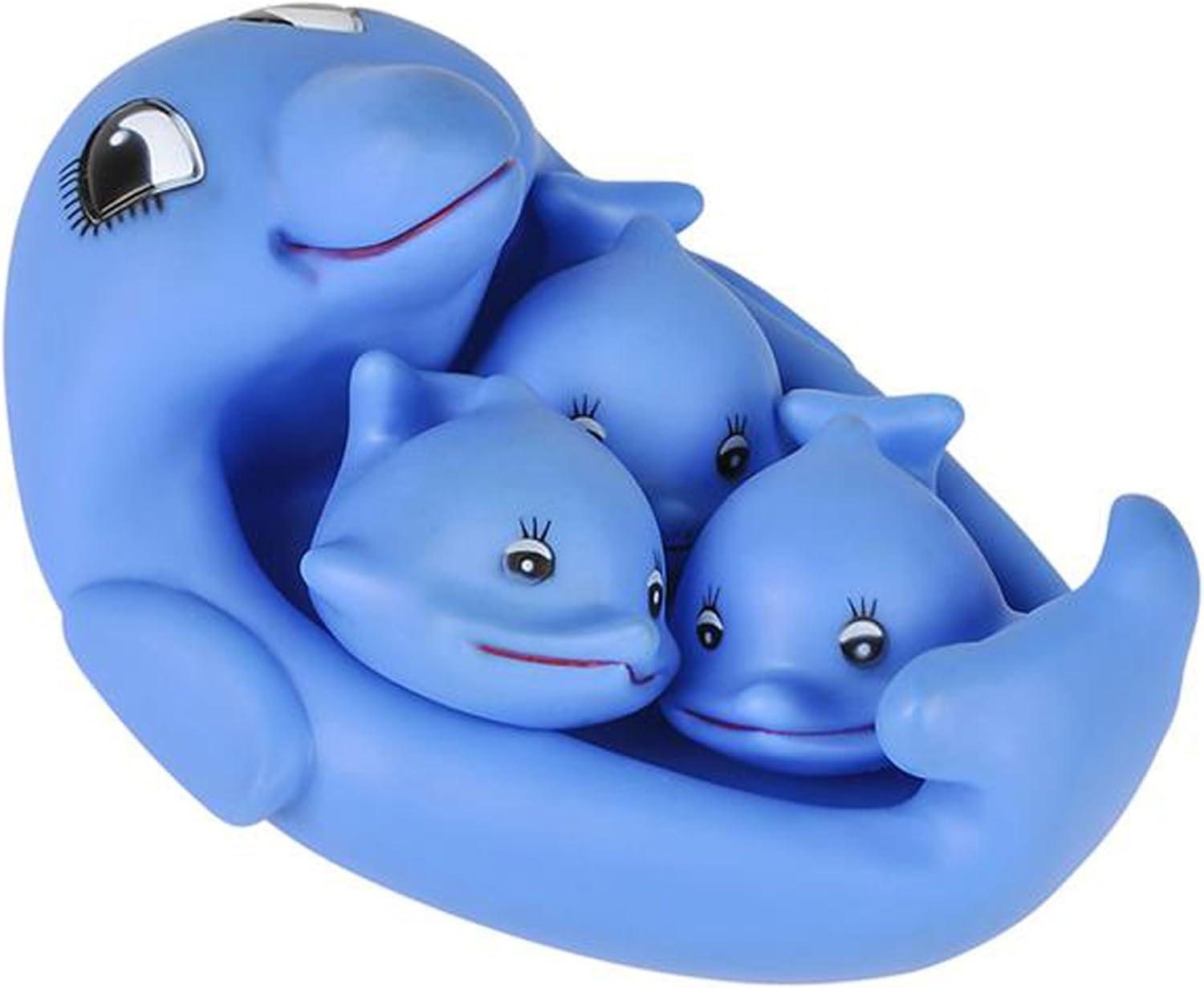Amazon.com: ArtCreativity Floating Dolphin Bath Play Set - 4 Piece Fun ...