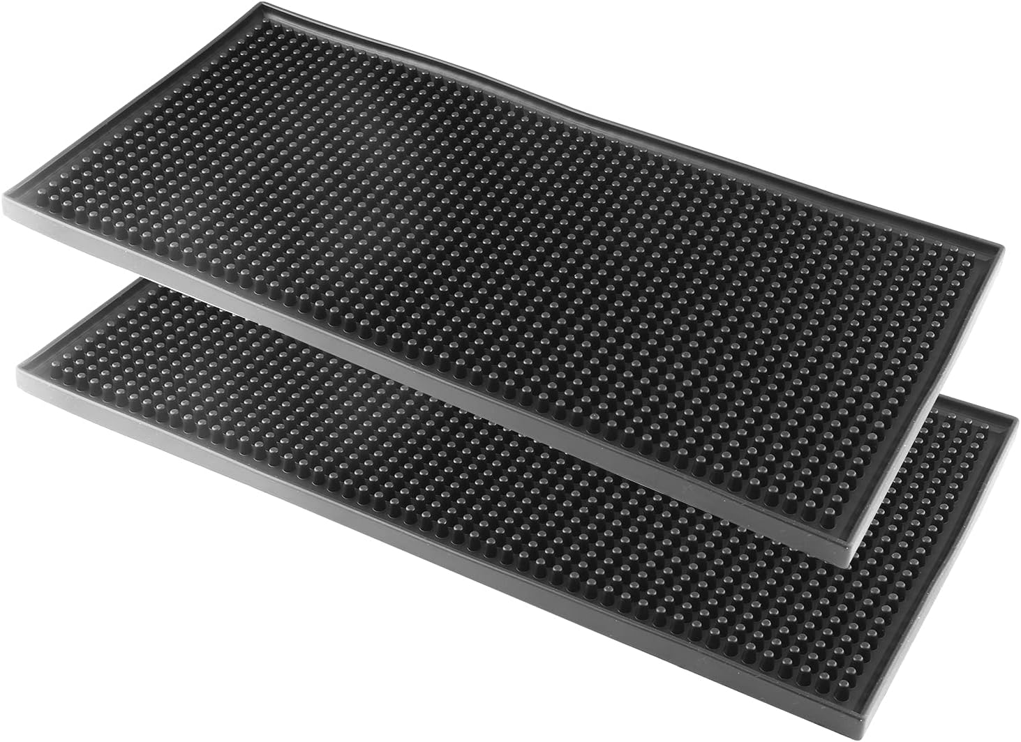 Amazon.com: Bonsicoky Silicone Bar Mat Set of 2, 6" x 12" Bar Service ...