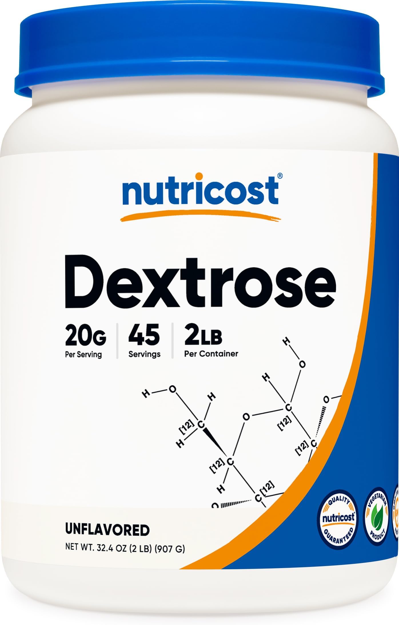 Amazon.com : Nutricost Dextrose Powder 5 LBS - Non-GMO, Gluten Free ...