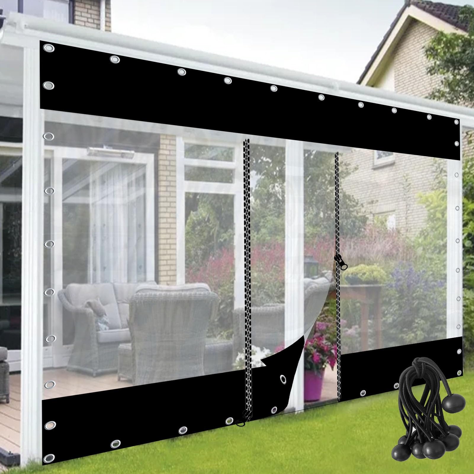 Clear Plastic Patio Enclosures Clear Vinyl Patio Enclosure Weather