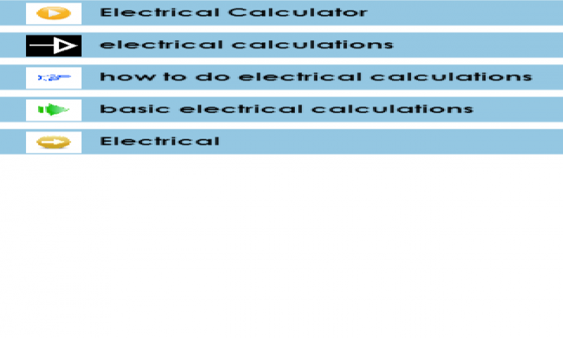 Electrical Calculator - App on the Amazon Appstore