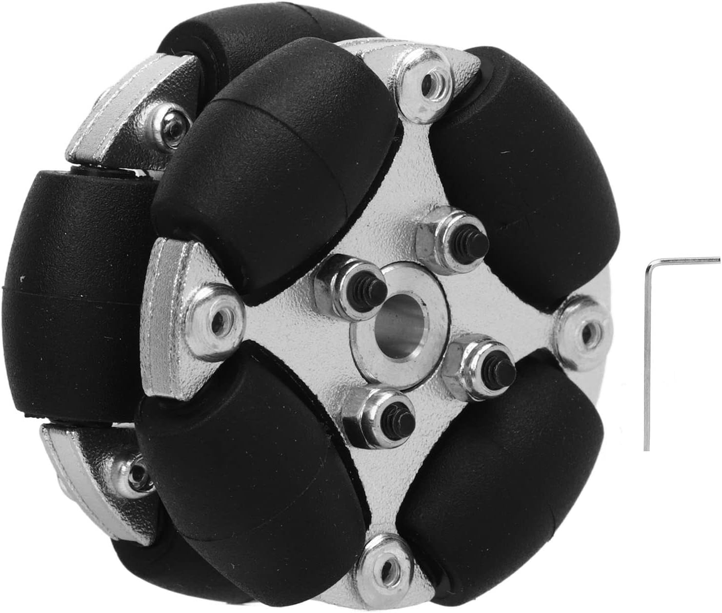 Amazon.com: TREETDOBV 38mm 1.5 Inch Double Aluminum Omni Wheel Robot ...