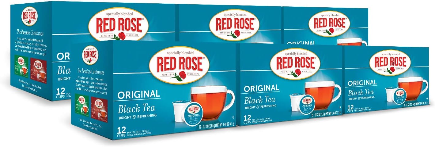 Amazon.com : Red Rose Original Full Flavored Black Tea Specially ...