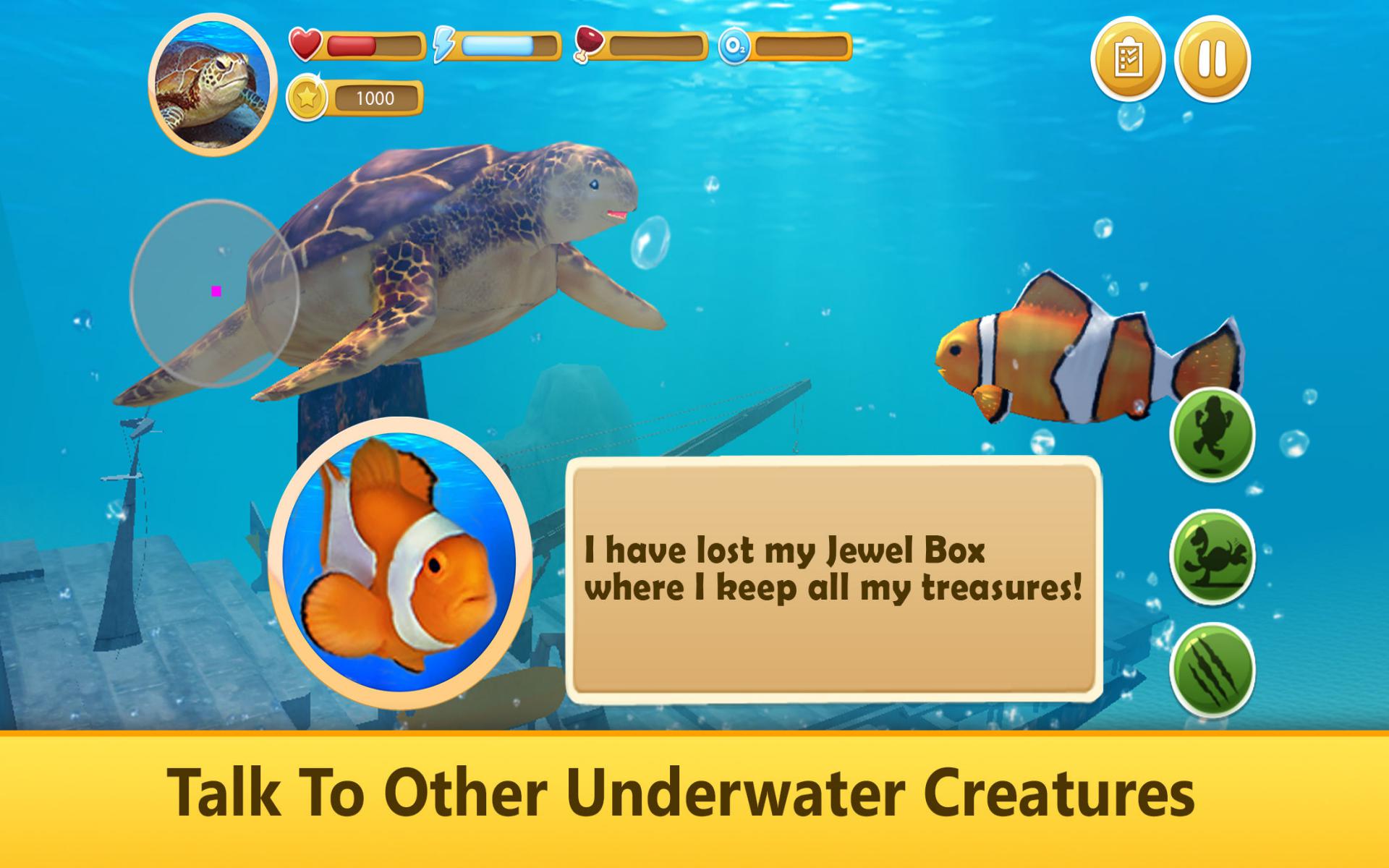 Ocean Turtle Simulator: Animal Quest 3D - App on Amazon Appstore