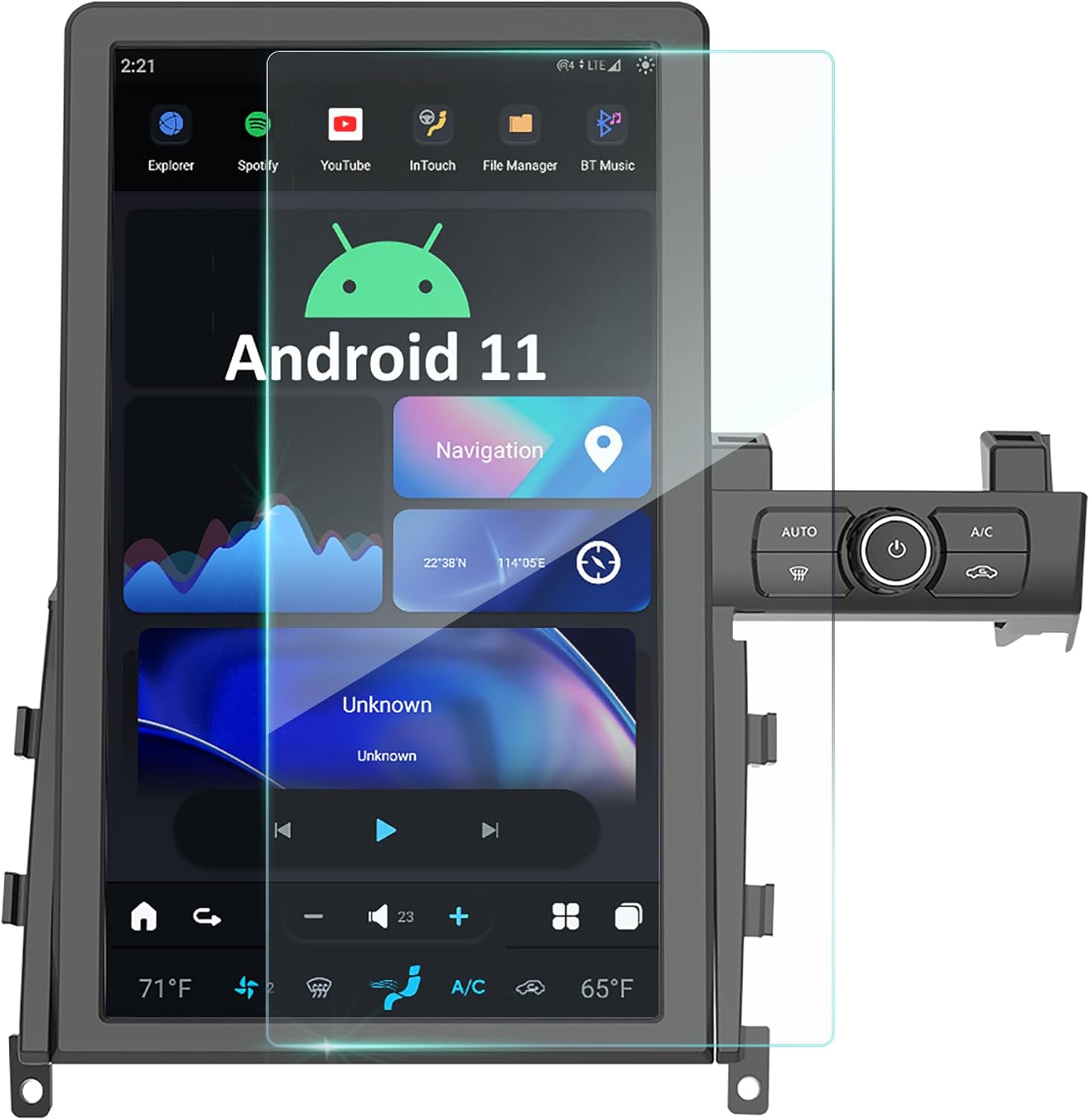 Amazon.com: AuCar 14.4 Inch HD Screen Protector for Ford F150, For ...