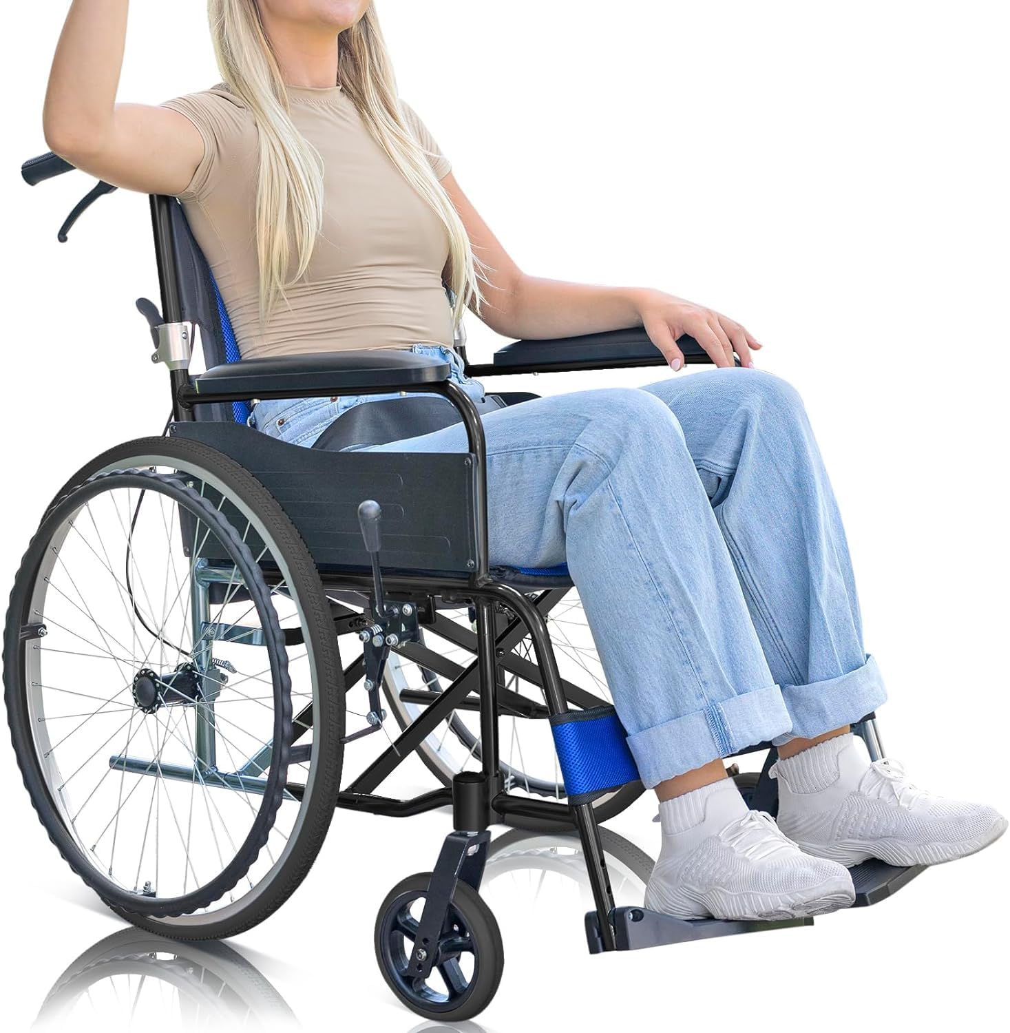 Amazon.com: Vive Mobility Ultra Lightweight Wheelchair for Adults ...