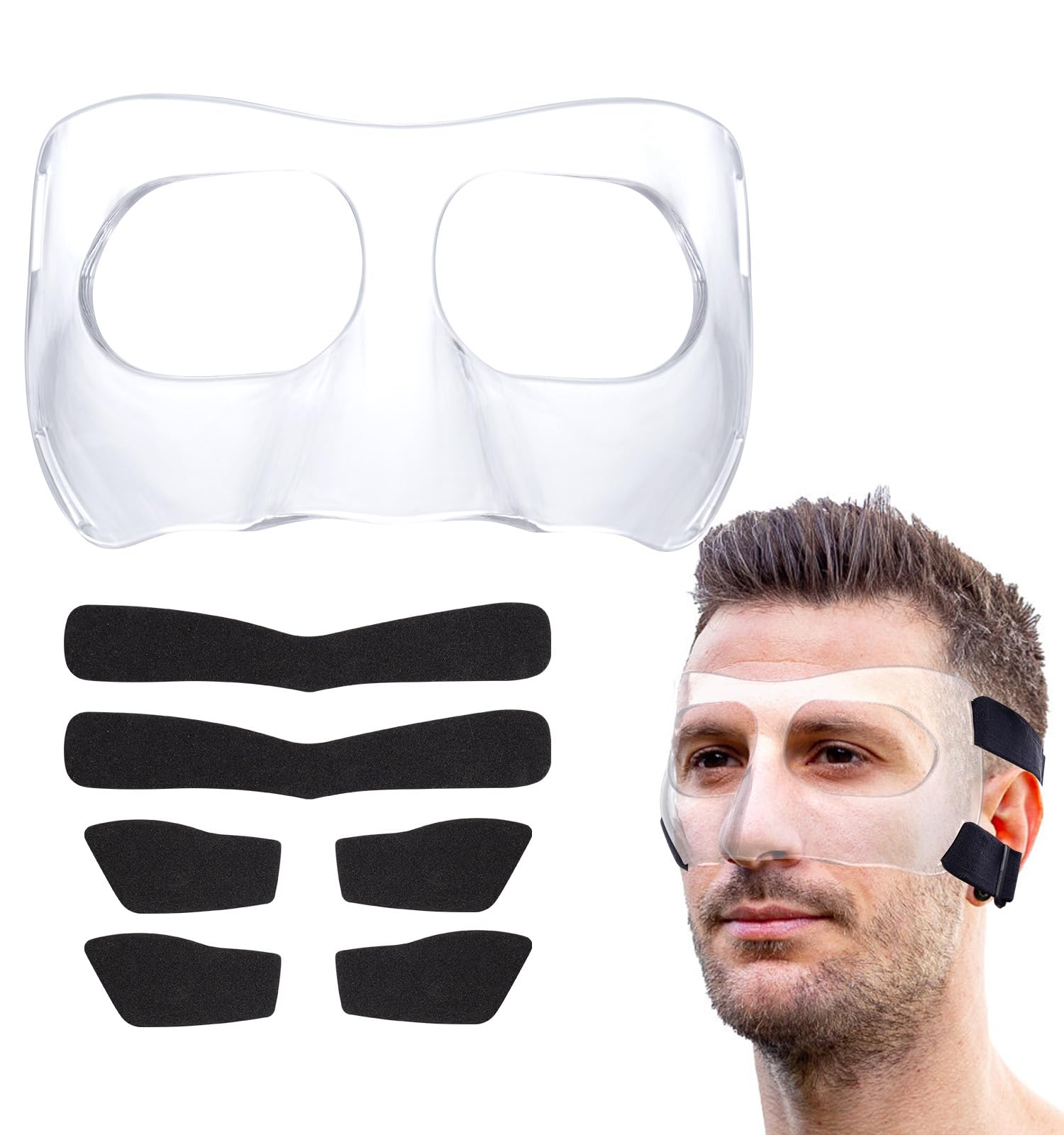 Snapklik.com : FAKILO Nose Guard Face Shield Masks For Broken Nose ...