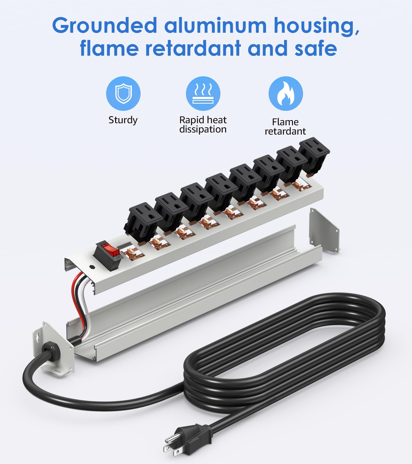 Under Cabinet Electrical Power Strips