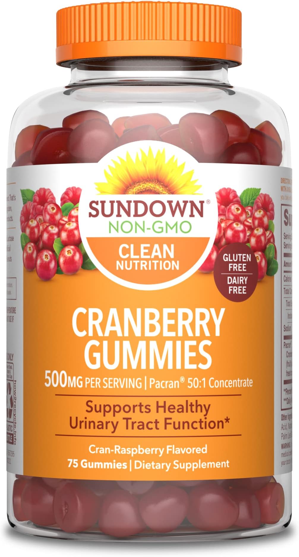 Amazon.com: Sundown Cranberry Gummies, 75 Count : Health & Household
