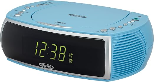 Amazon.com: Jensen Teal Modern Home Audio CD Player Tabletop Stereo ...