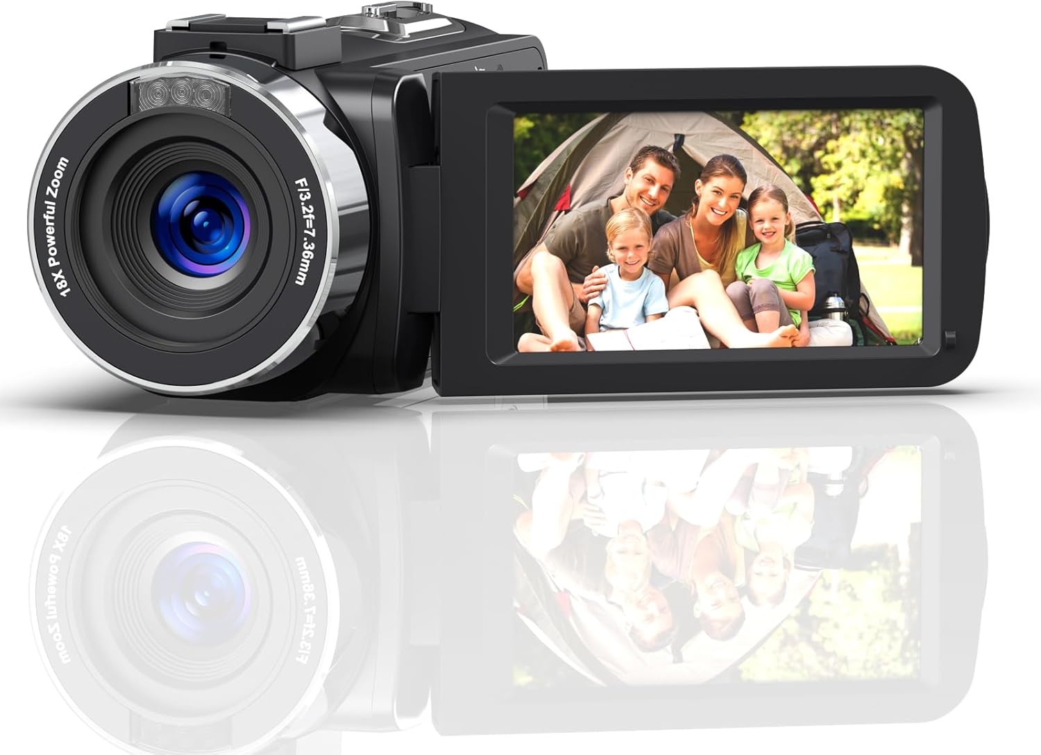 Amazon.com : 4K Video Camera Camcorder Ultra HD 48MP 18X Zoom Digital ...