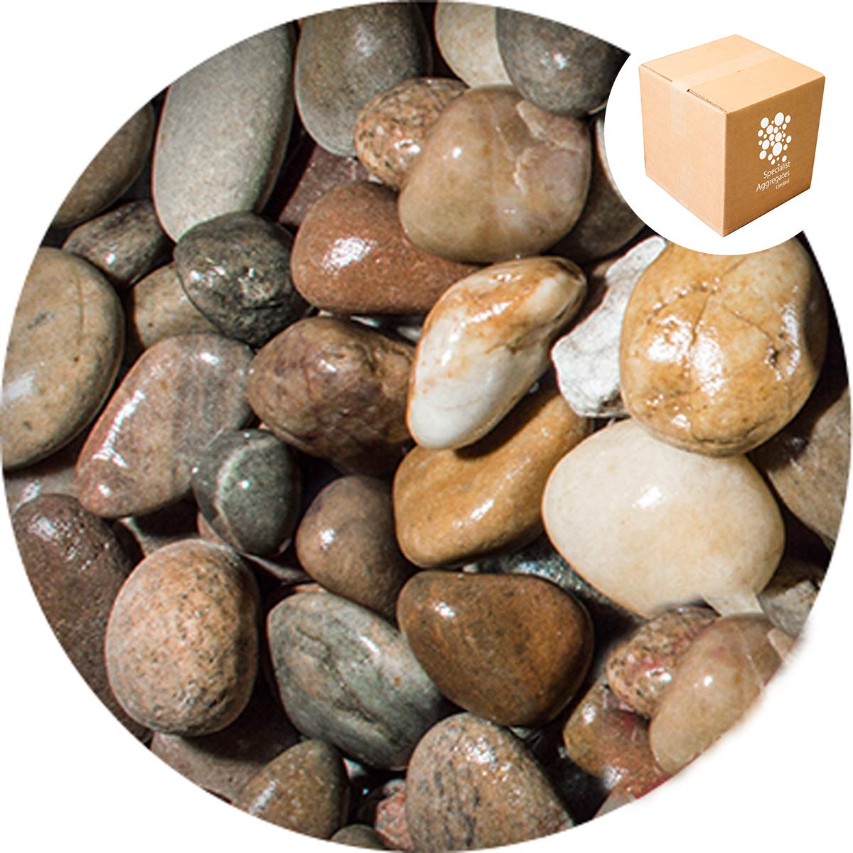 Specialist Aggregates ® - Caledonian Large Pebbles 30-50mm - 15kg ...