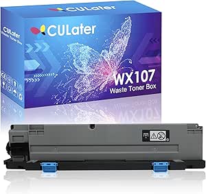 CULater WX-107 Compatible Waste Toner Box Replacement for WX107 Waste ...