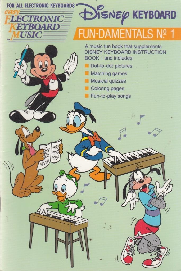 Disney Keyboard Fun-Damentals No. 1: Not Stated: Amazon.com: Books