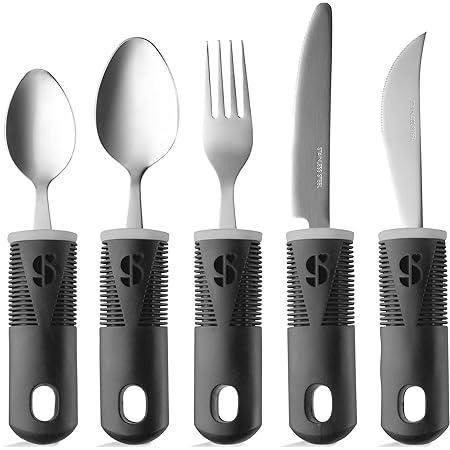 Amazon.com: Special Supplies Adaptive Utensils (5-Piece Kitchen Set ...
