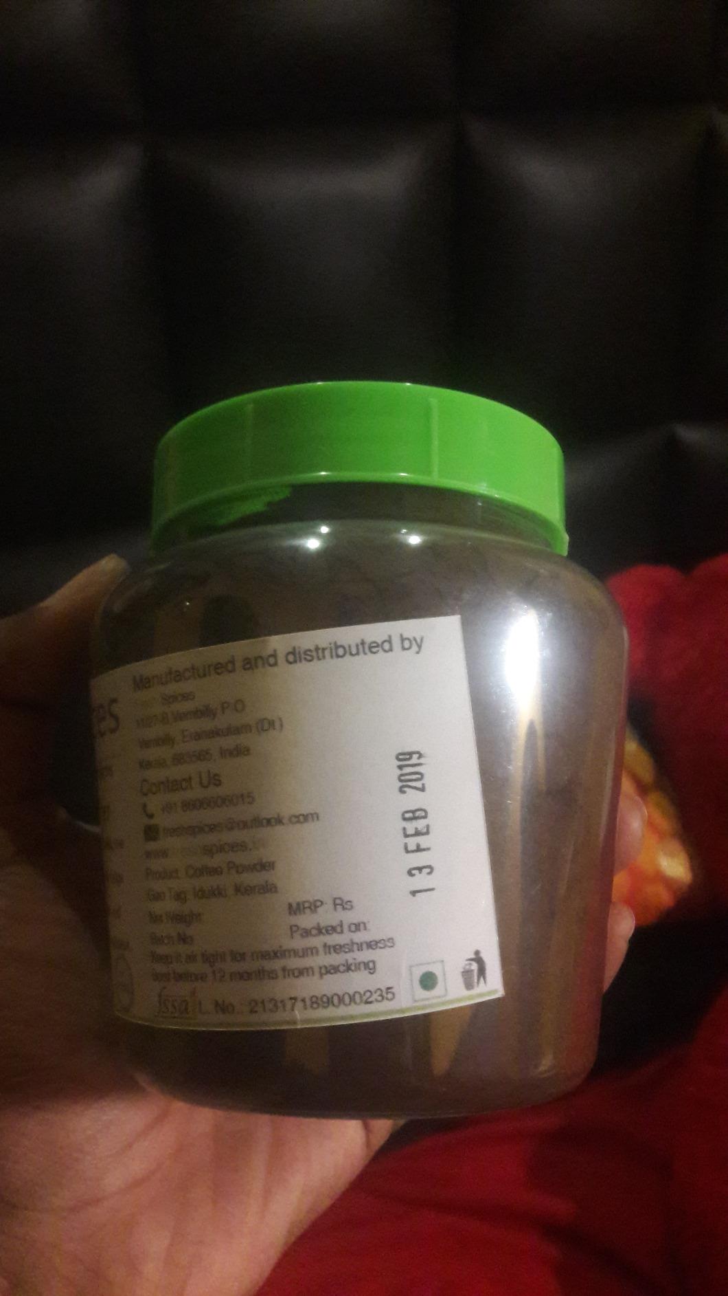 Fresh Spices Coffee Powder, Kappi Podi (250gm), Best for 'Black Coffee ...