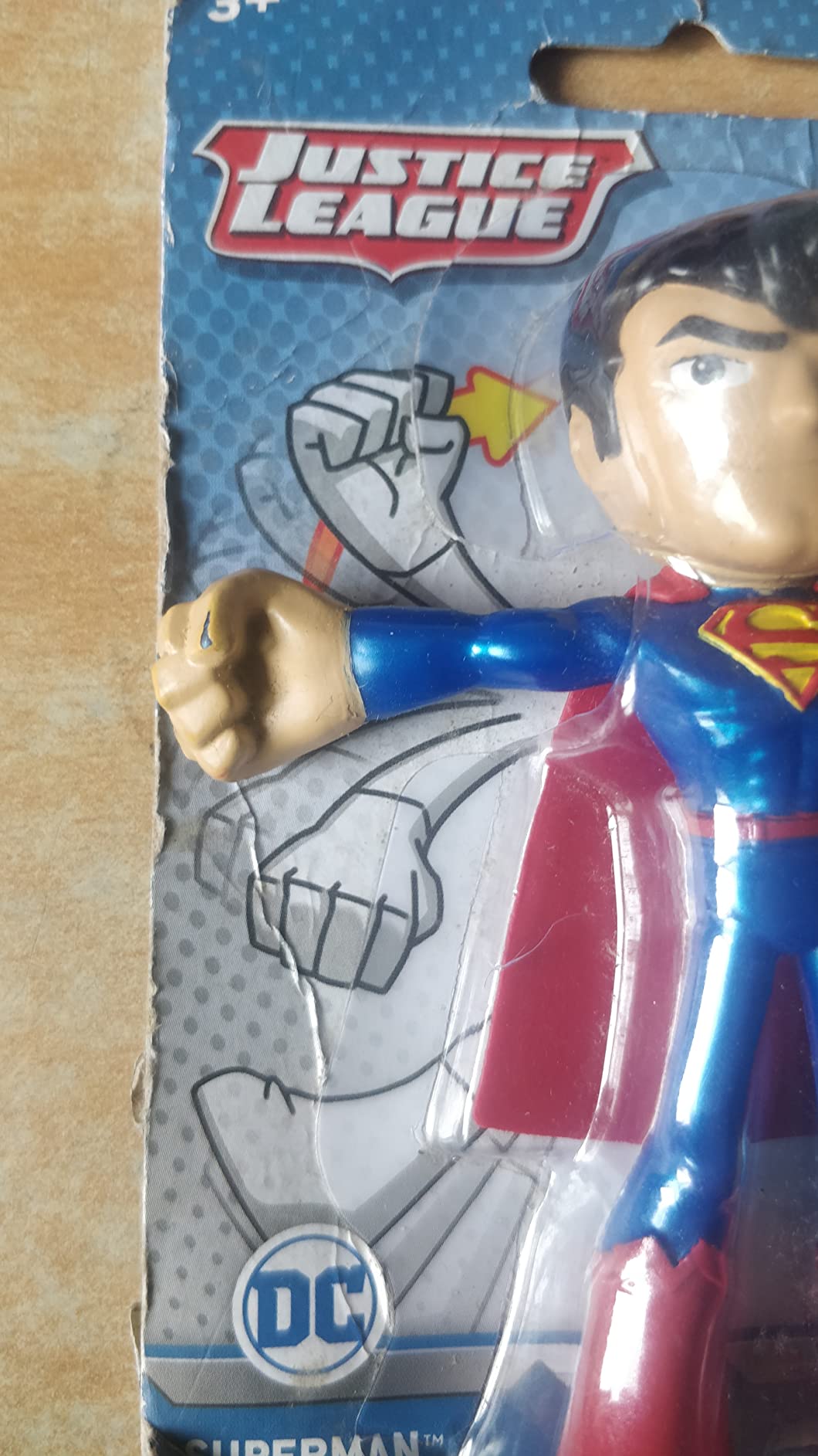 Buy Mattel Superman Extreme Bendable Action Figures (Medium, Blue ...