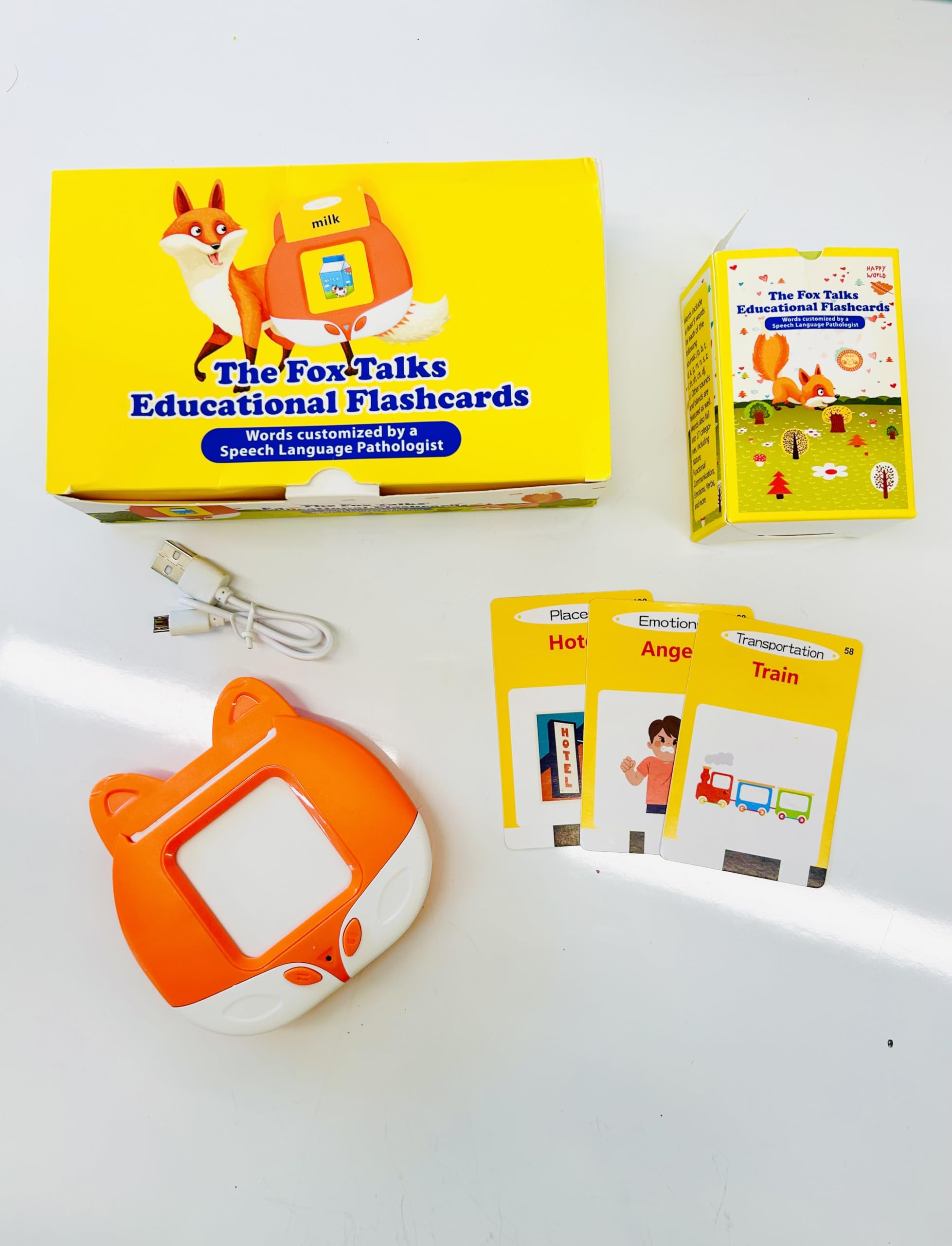 The Fox Talks Speech And Language Flashcards Words Handpicked By ...