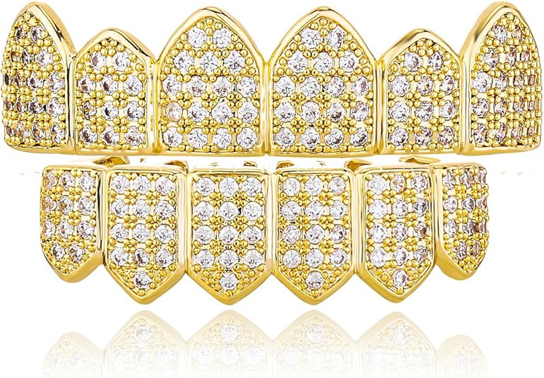 Amazon.com: TOPGRILLZ Grillz Vampire Teeth - Grills for Your Teeth ...