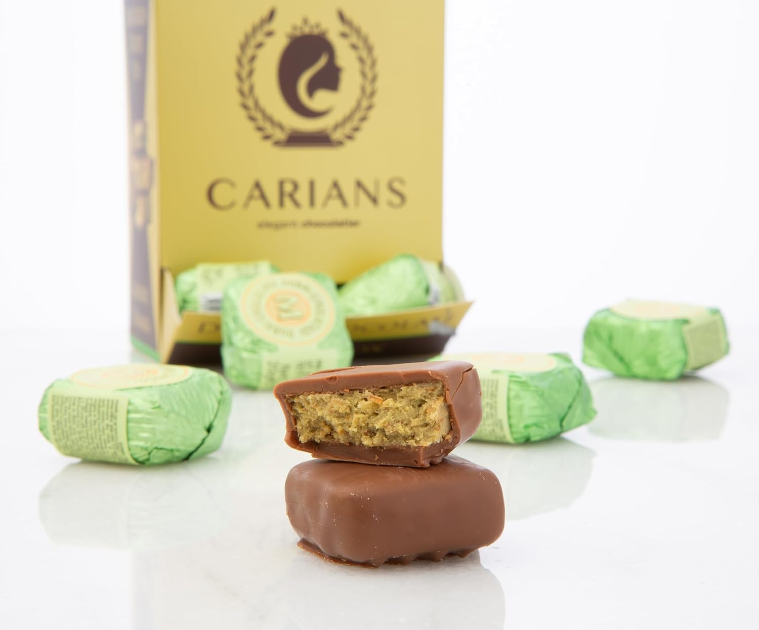 Amazon.com: CARIANS One Bite Size Dubai Chocolate, 10 Pcs. Individually ...