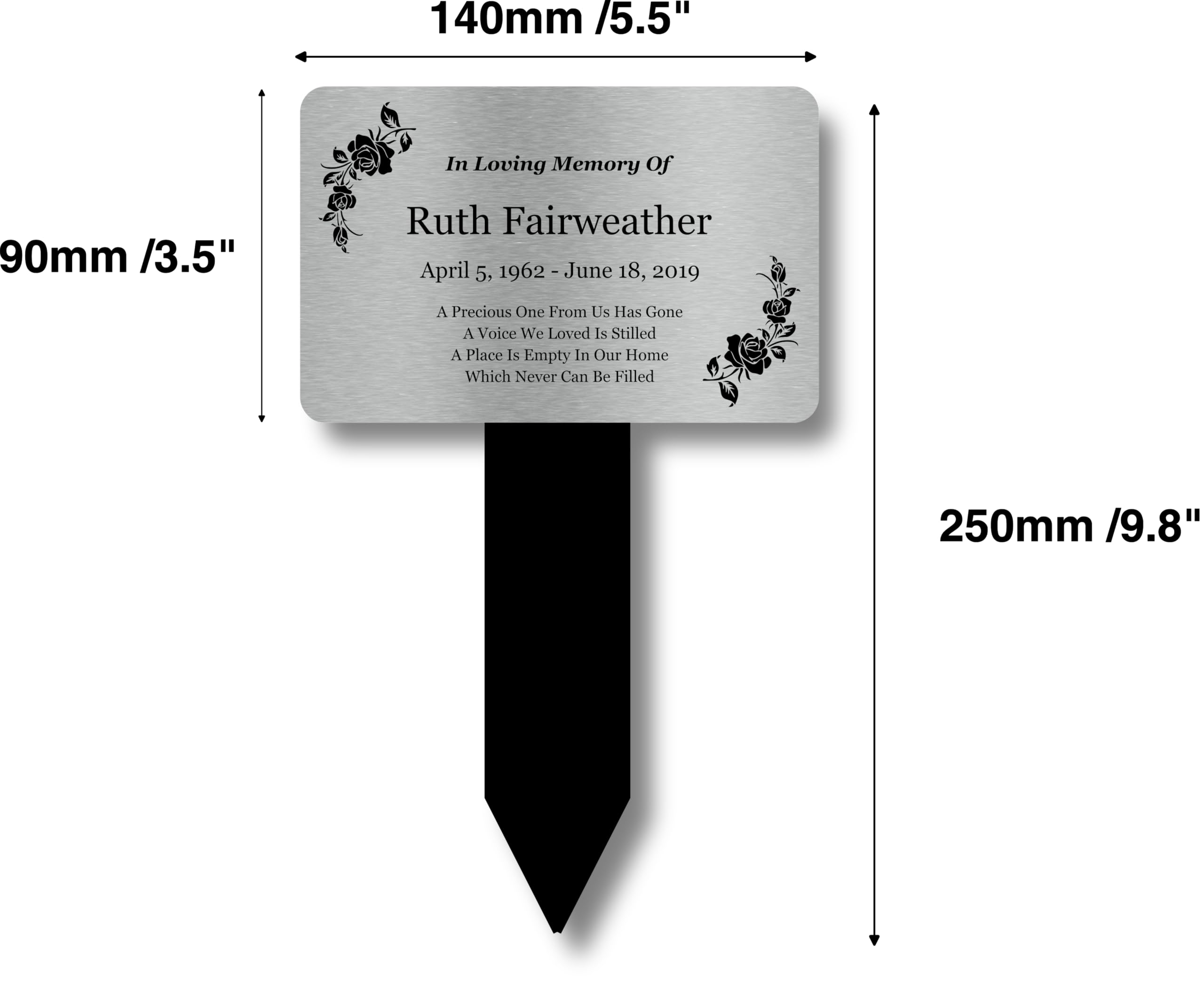 Outdoor Memorial Plaques Ground Memorial Plaques Custom Made