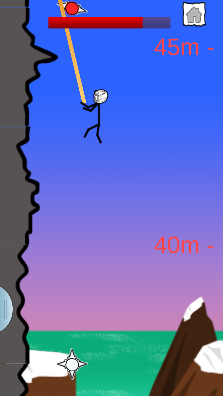 Rappelling Stickman Rock Climbing-Amazonアプリストアのアプリ