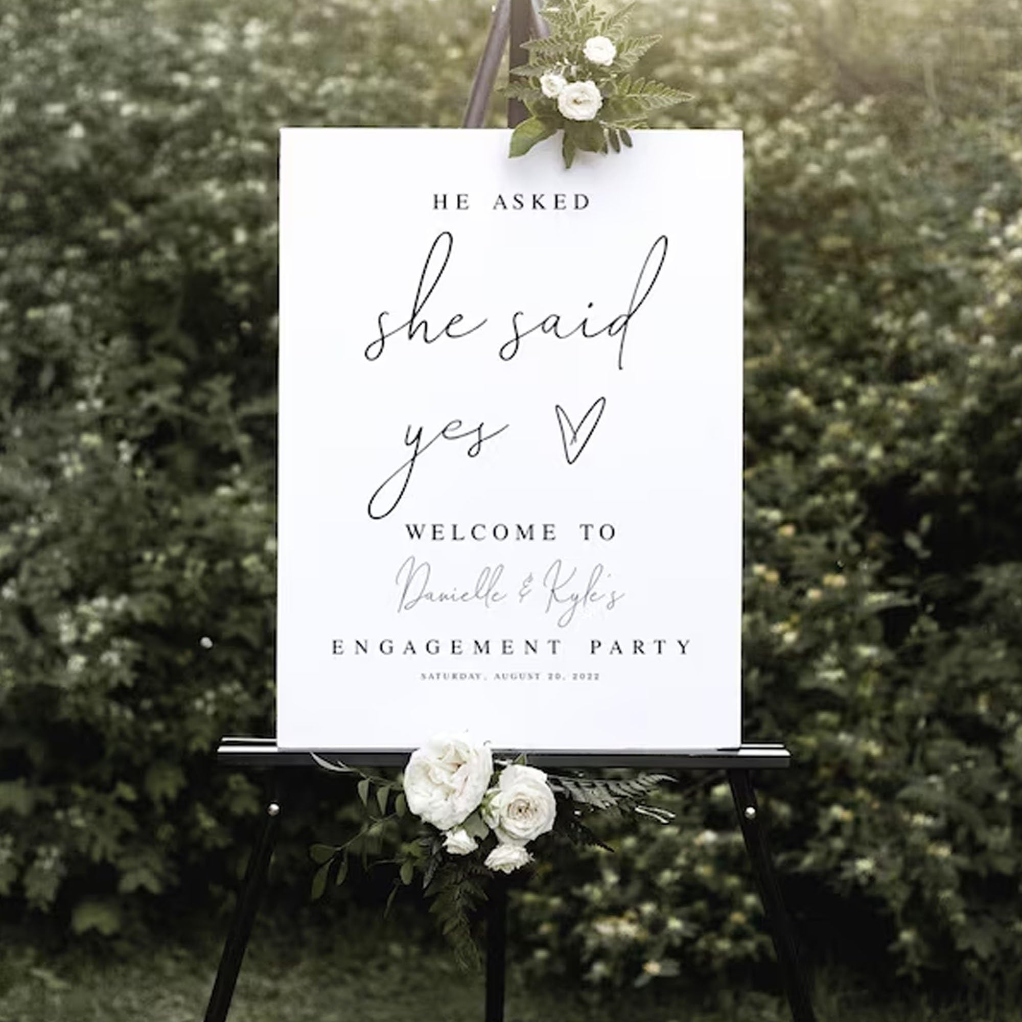 Imprimibles De Fiesta De Compromiso Profil De CRUKI Creaciones