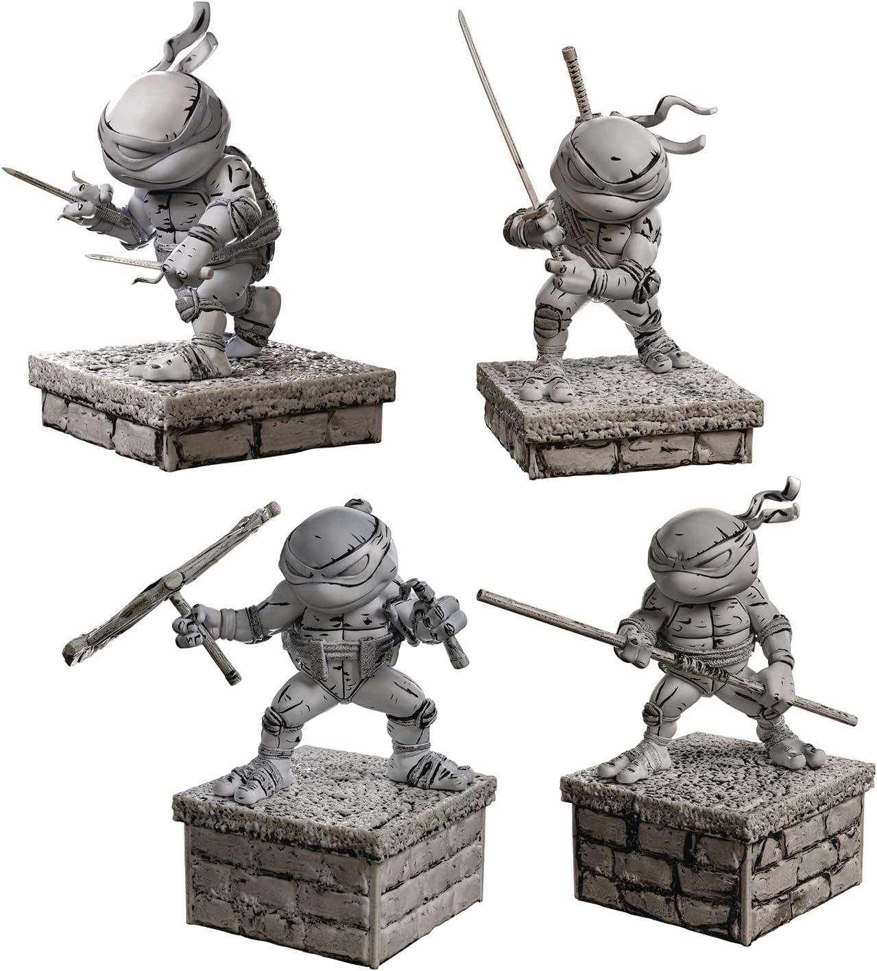 Amazon.com: Teenage Mutant Ninja Turtles V2 (Black and White Ver ...