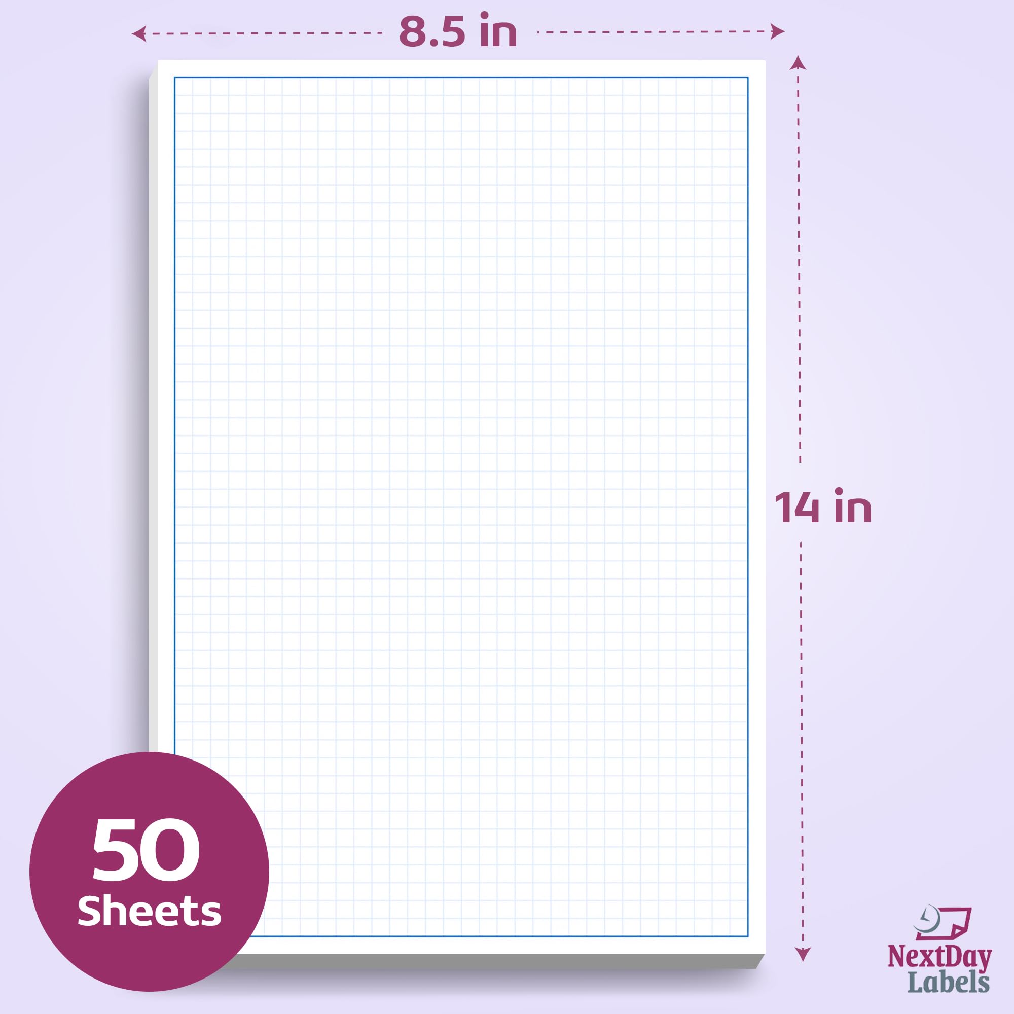 Snapklik.com : Graph Paper Pad For Blueprint Drawings, Drafting ...