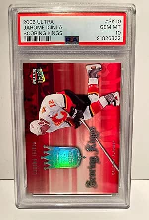 Amazon.com: 2006 ULTRA SCORING KINGS #SK10 JAROME IGINLA SCORING KINGS ...