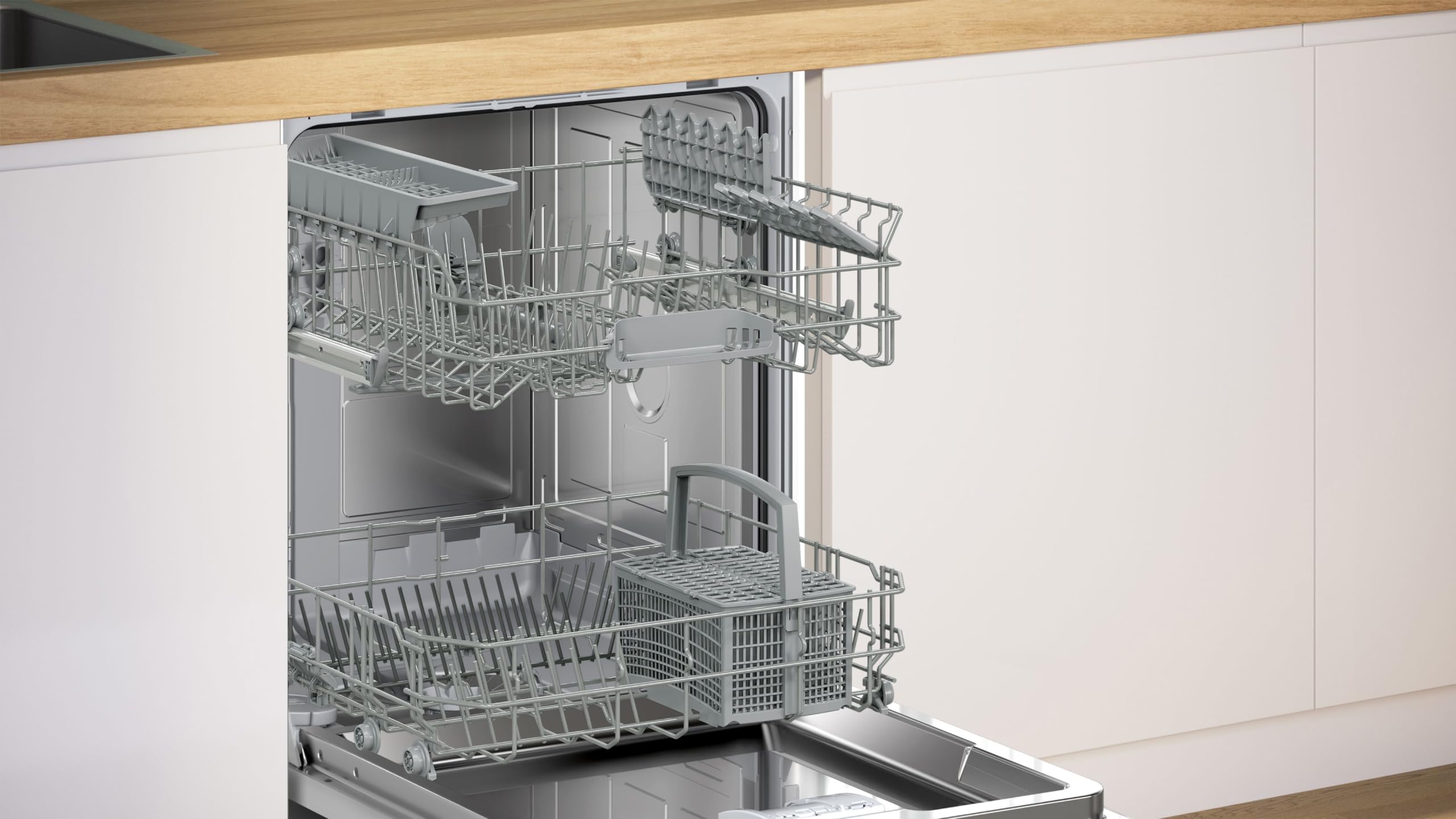 Bosch SMI2HTB02G Series 2, Built-in Semi-integrated dishwasher 60 cm ...