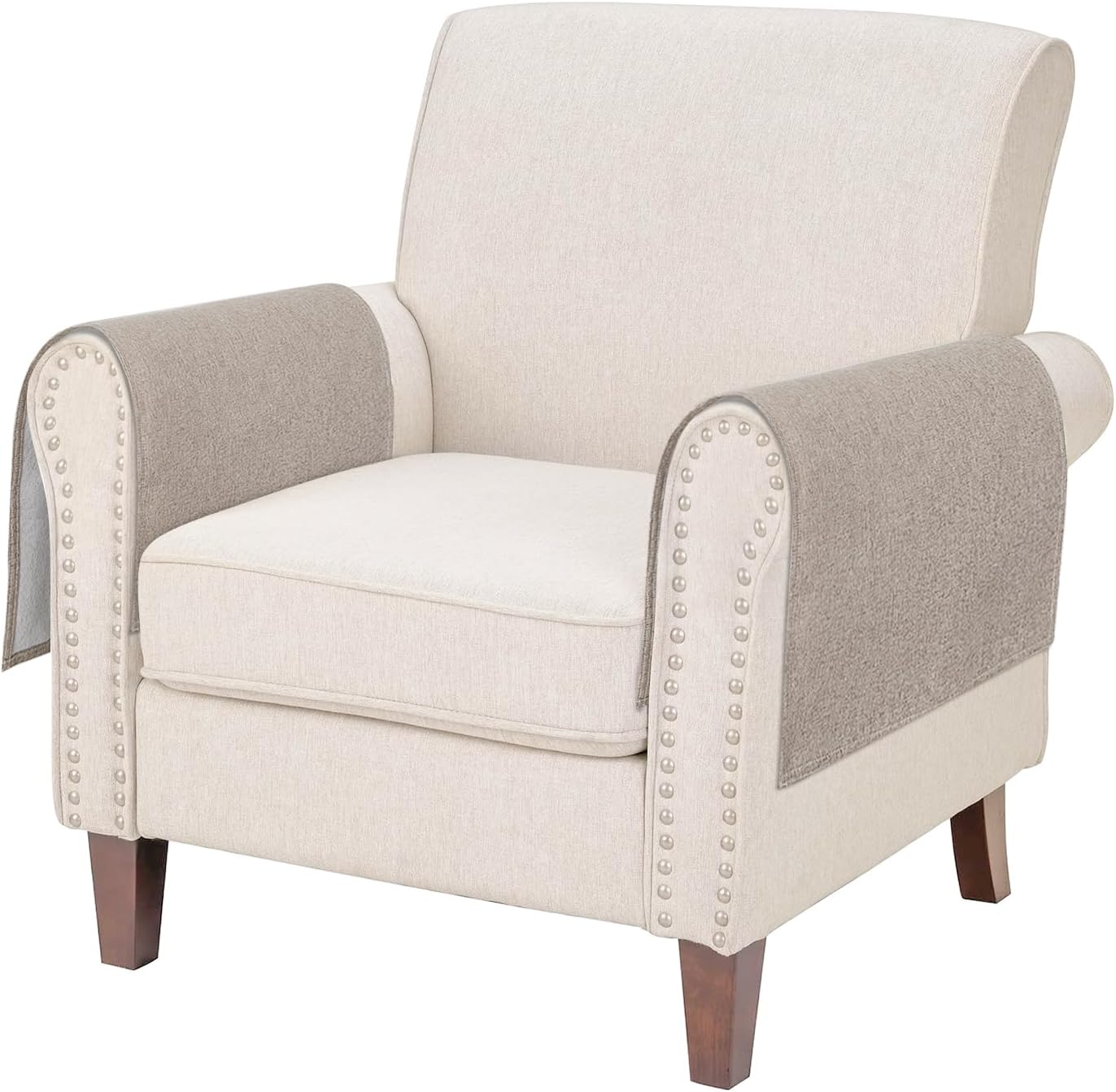 ECISZ Couch Arm Covers for Sofa Recliner Chair Arm Covers Sofa Armrest ...