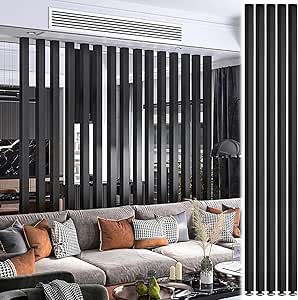 Amazon.com - Modern Room Divider Wooden Partition Columns Floor to ...