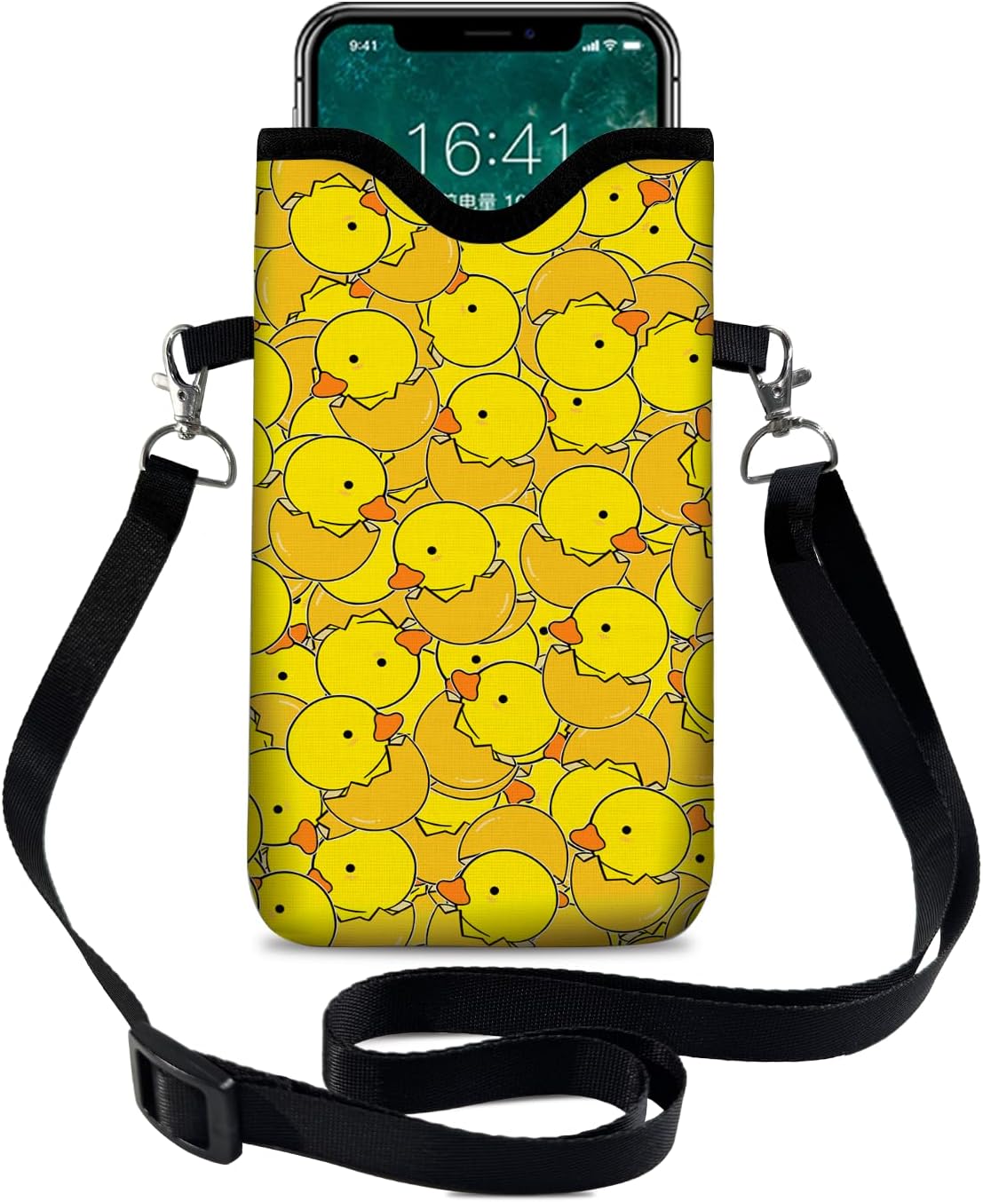 Amazon.com: otilil Neoprene Cell Phone Sleeve Pouch Case Bag with ...