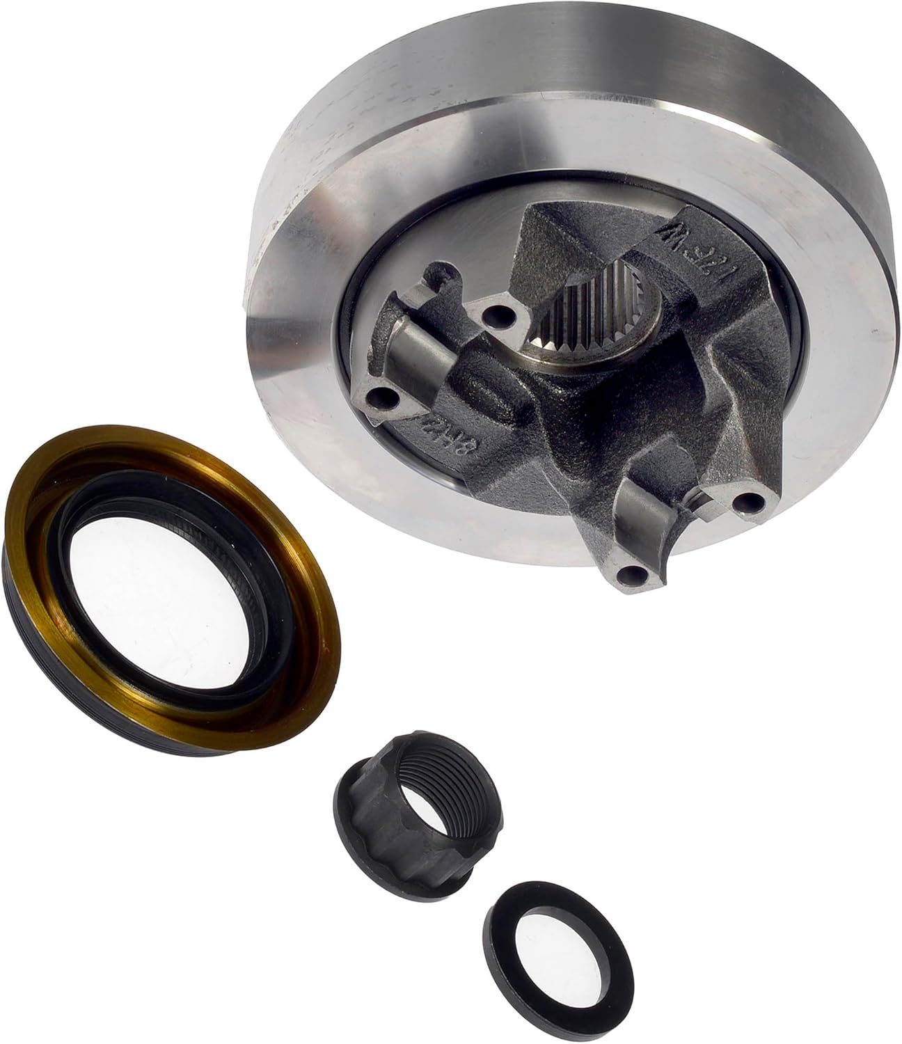 Amazon.com: APDTY 162992 Differential Pinion Flange Yoke w/Damper, Seal ...