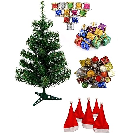 Buy Toyshine Christmas Tree Celebration Combo | 3 Ft Tree + 6 Christmas ...