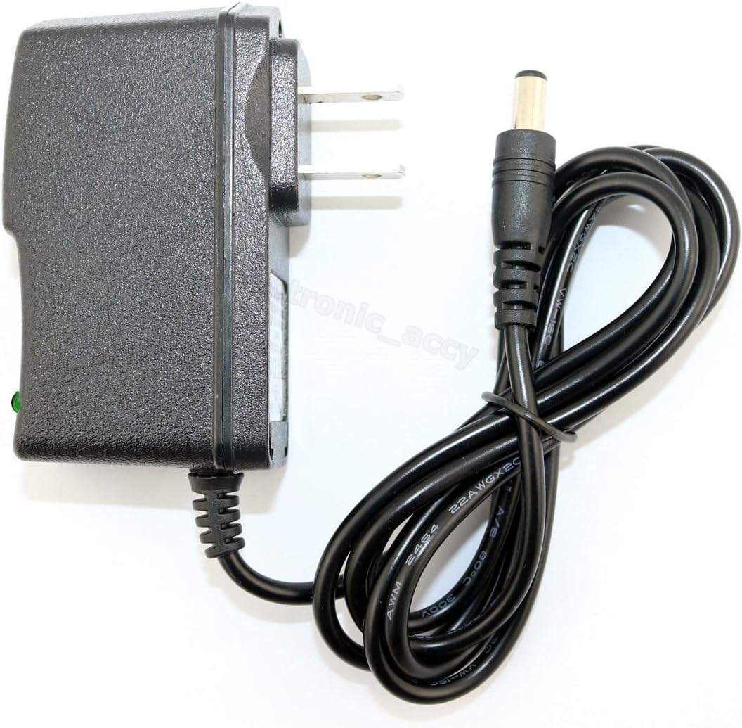 Amazon.com: US Plug AC 100-240V 0.3A to DC 9V 300mA 5.5mm x 2.1mm Power ...