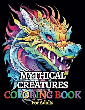 Amazon.com: Mythical Creatures Coloring Book: Explore the Amazing World of Fantasy Animals and ...