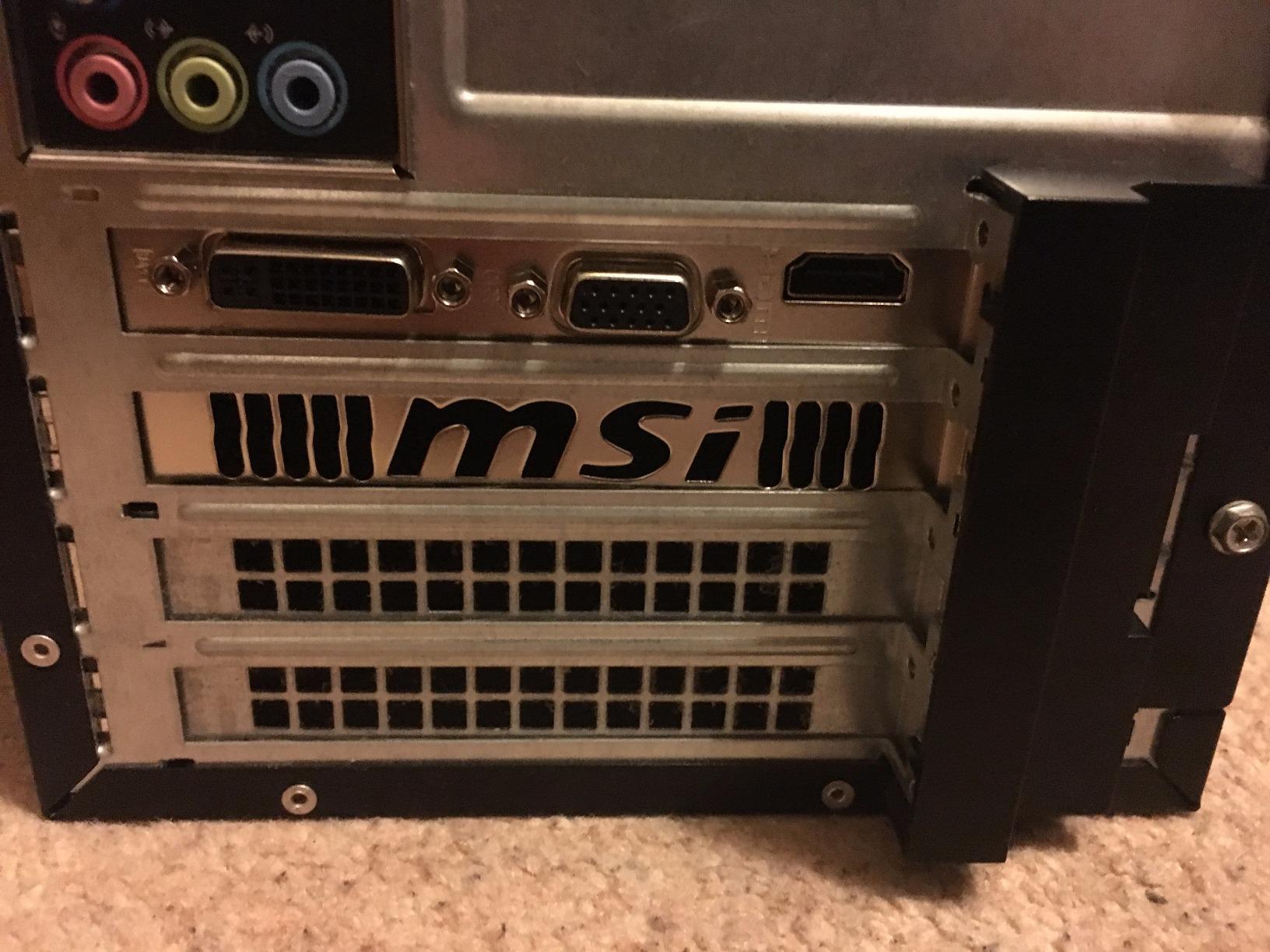 MSI GT 710 1GD3H LP PCI Express Graphics Cards : Amazon.co.uk ...