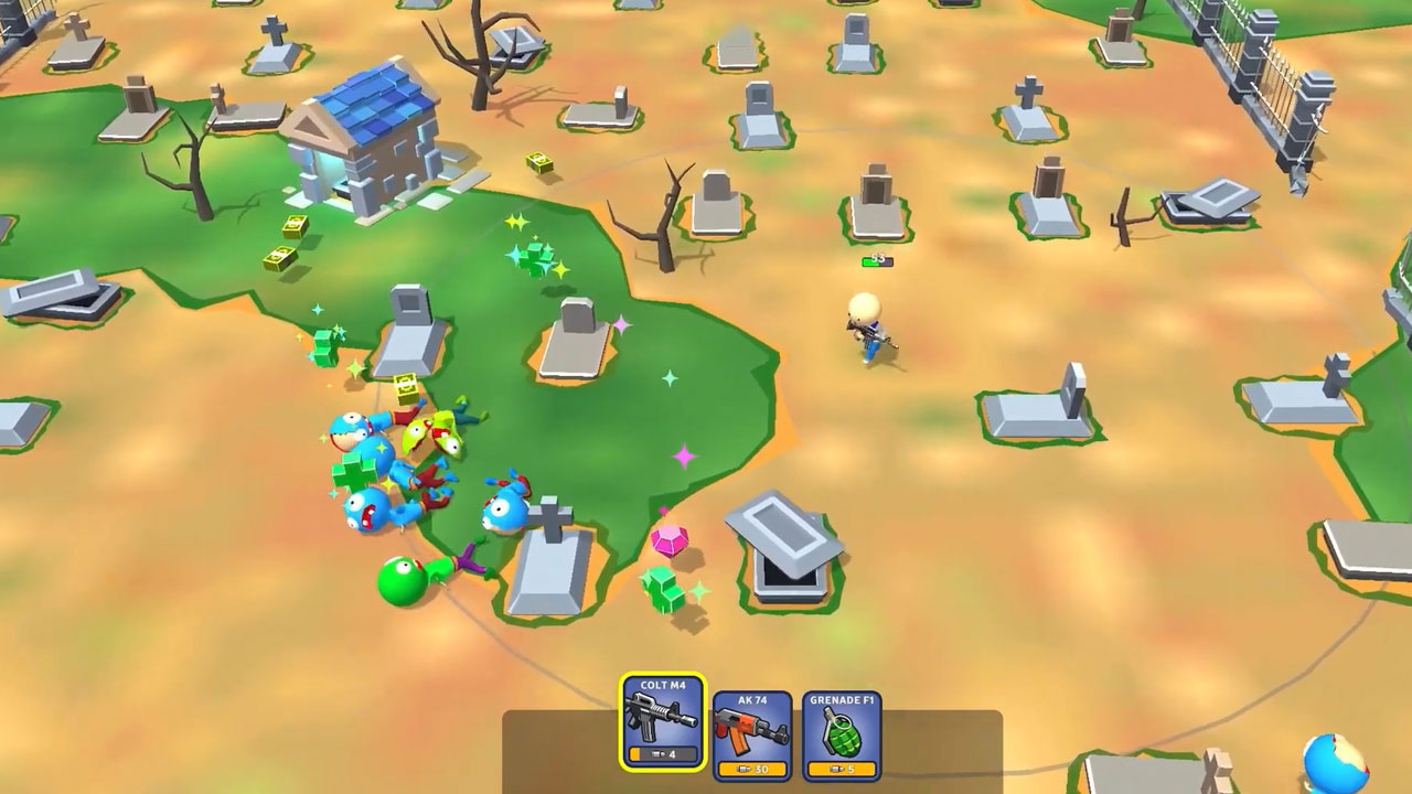 Stickman Survival Shooting Stupid Dead Zombies Simulator Fun Kids Games ...