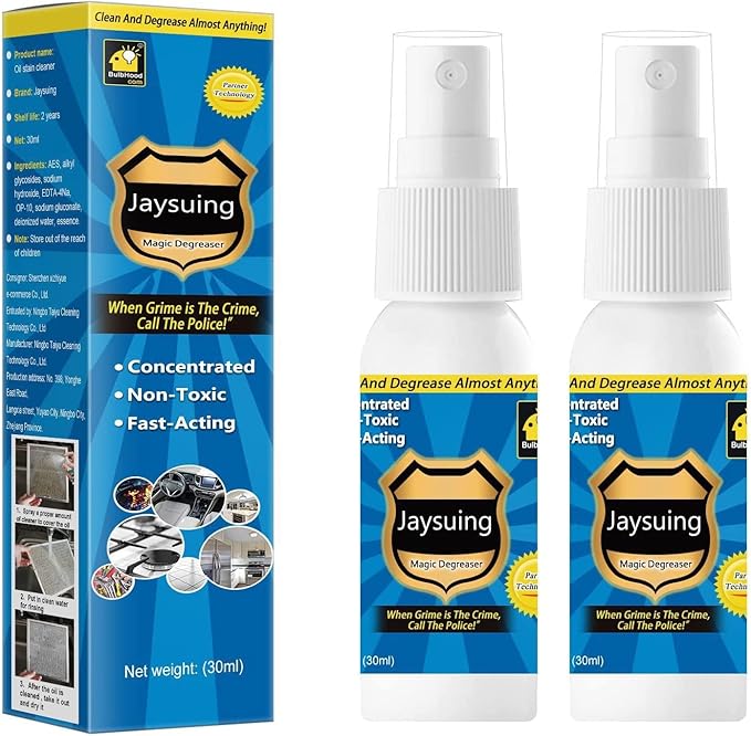 Amazon.com: 2Pcs Magic Degreaser Cleaner Spray, Kitchen Cleaner Spray ...