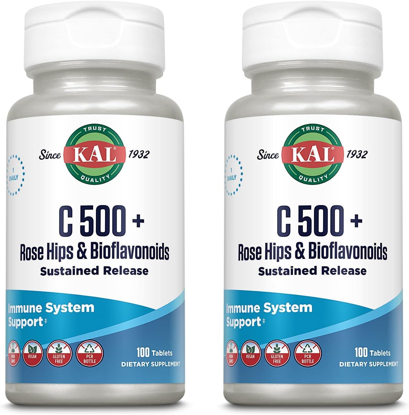 Amazon.com: KAL C-500 with RH and Bioflavonoids Sustained Release ...