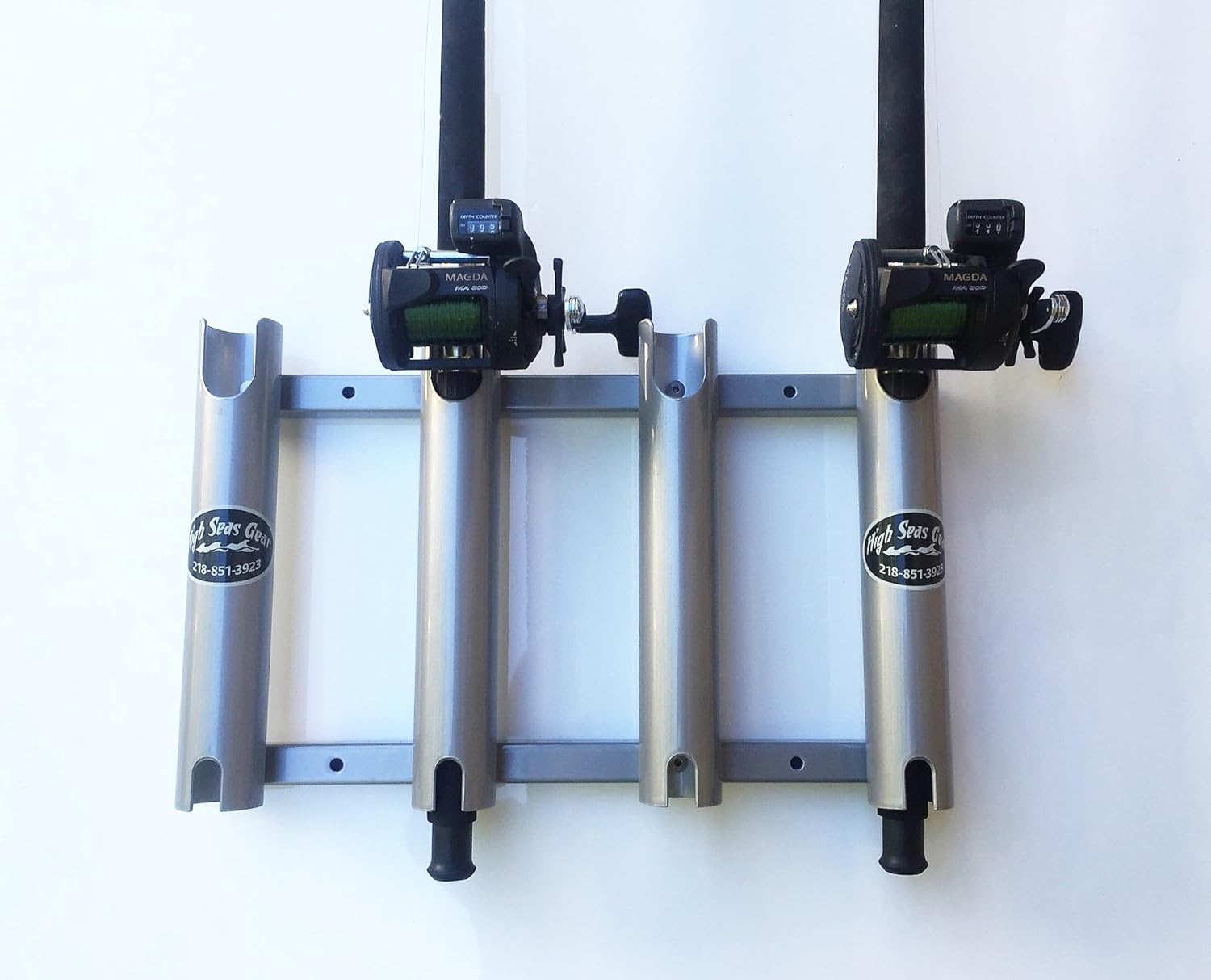 Amazon.com: High Seas Gear Aluminum Rod Storage Holder 4 with Cutouts ...