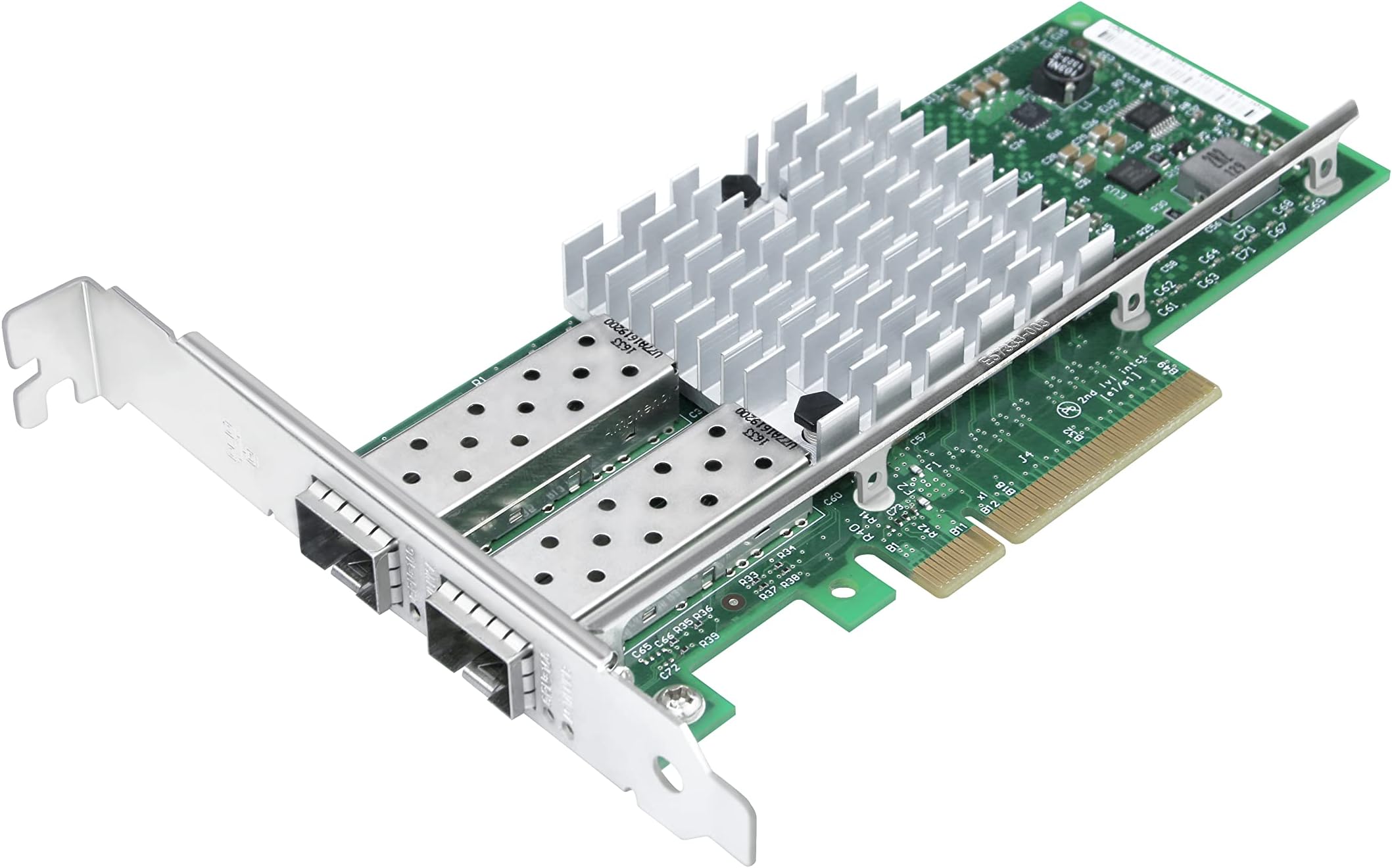 Amazon.com: 10Gb PCI-E NIC Network Card, Dual SFP+ Port, PCI Express ...