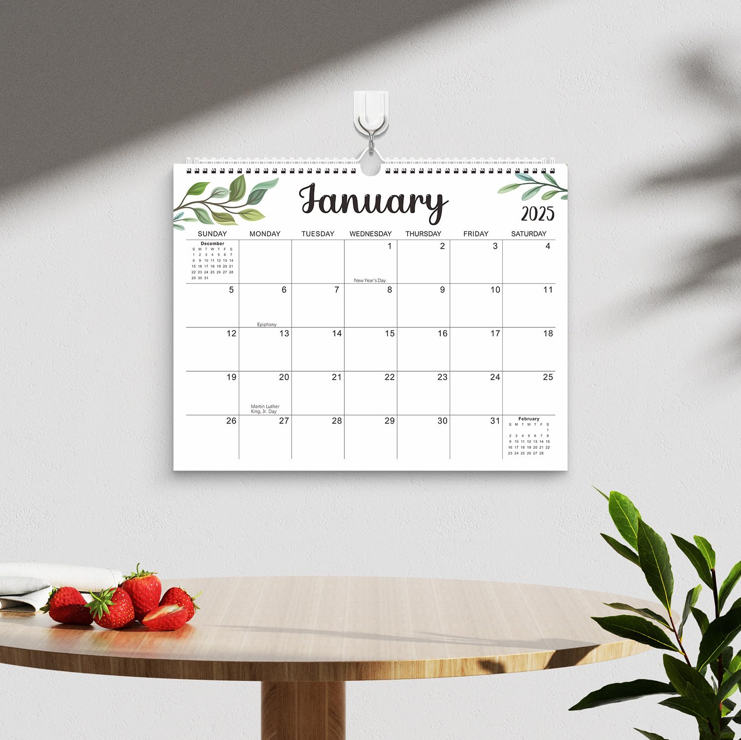Snapklik.com : Wall Calendar For Refrigerator, 18 Monthly Calendario ...