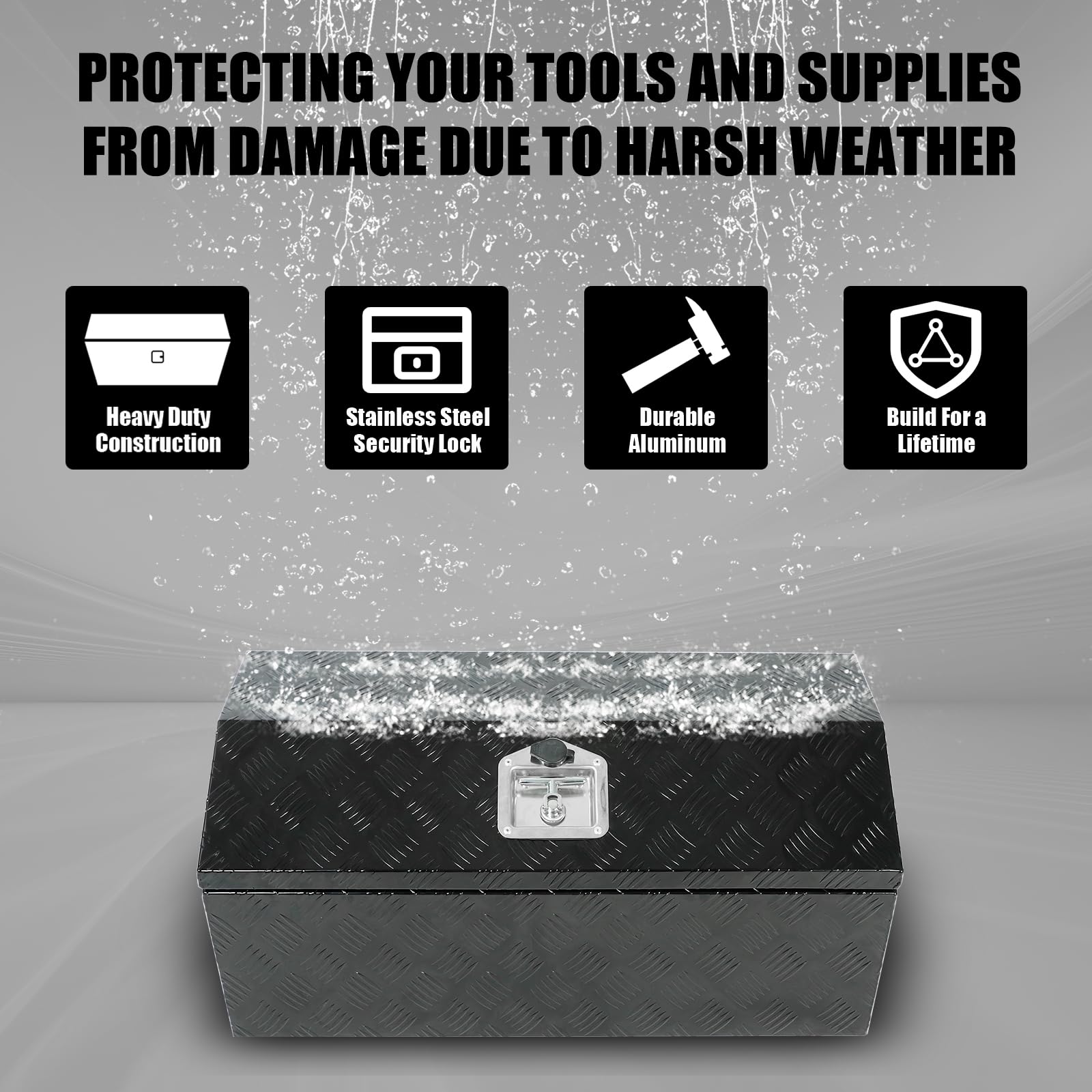 Snapklik.com : Confote 30 Inch Heavy Duty Aluminum Pickup Truck Tool ...