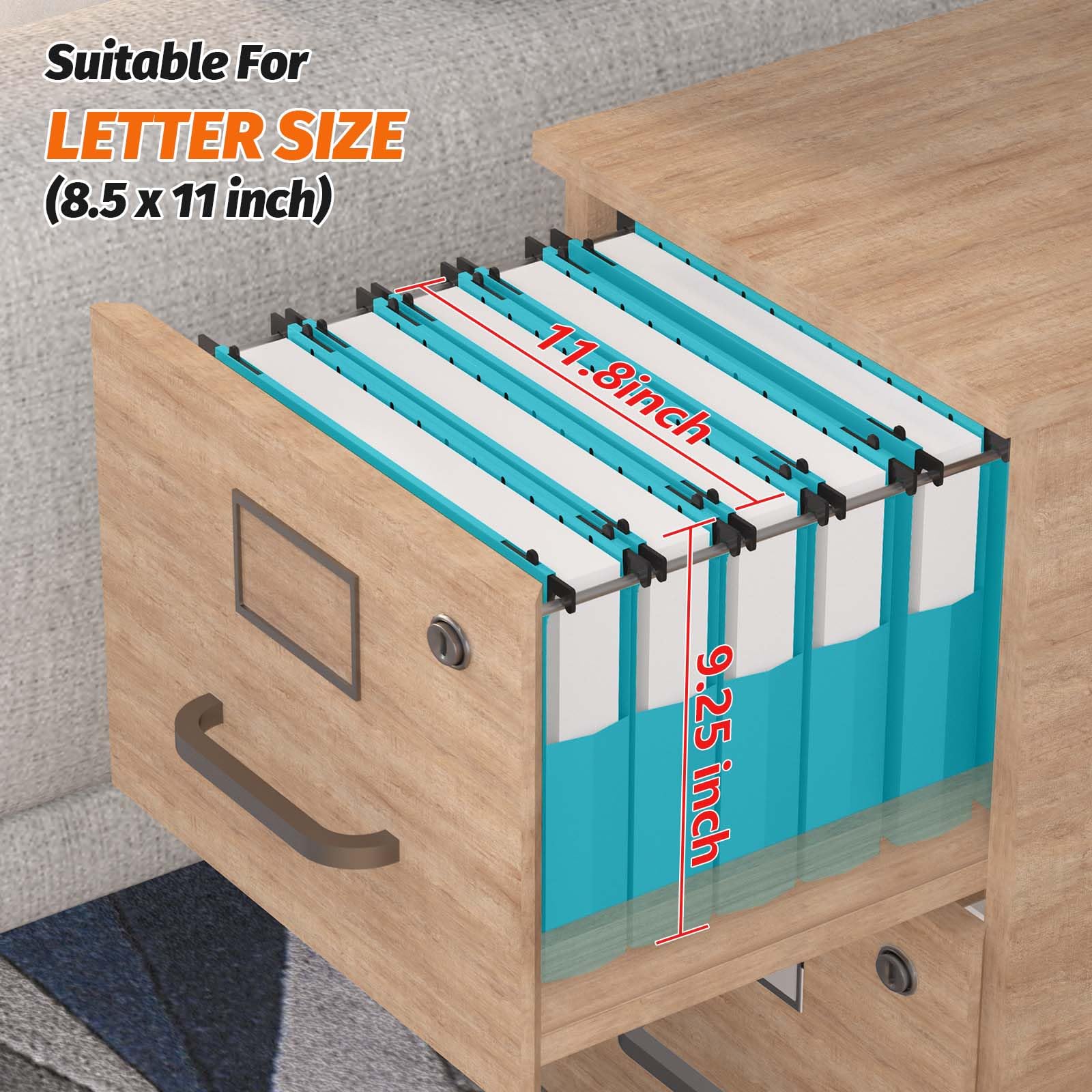 Snapklik.com : Shutex Extra Capacity Plastic Hanging File Folders,12 ...