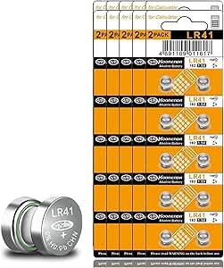 Amazon.com: hunbath 100 Pack LR41 AG3 Battery 392 384 192 SR41 L736 ...