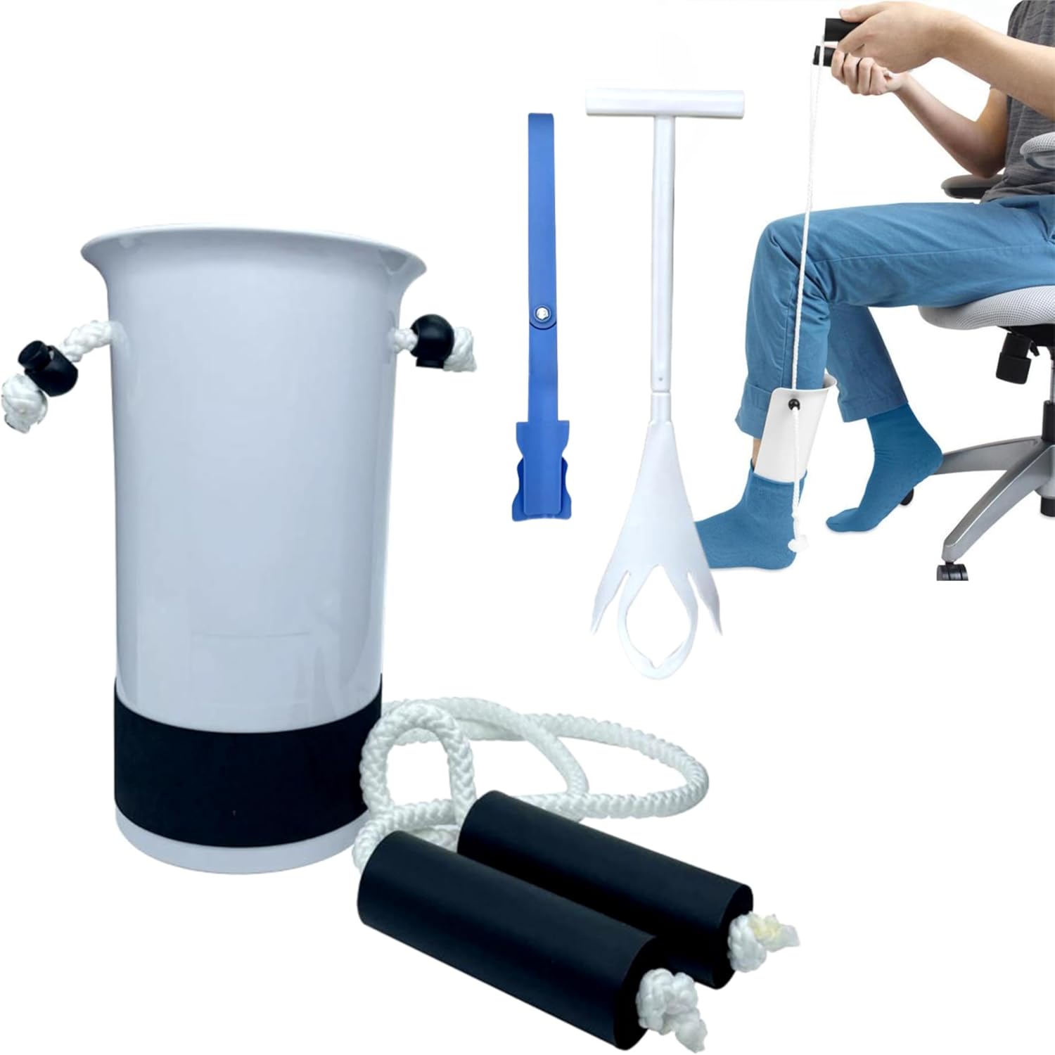 Amazon.com: Sock Aid Kit, Sock Assistant Device for Easy on and Off ...