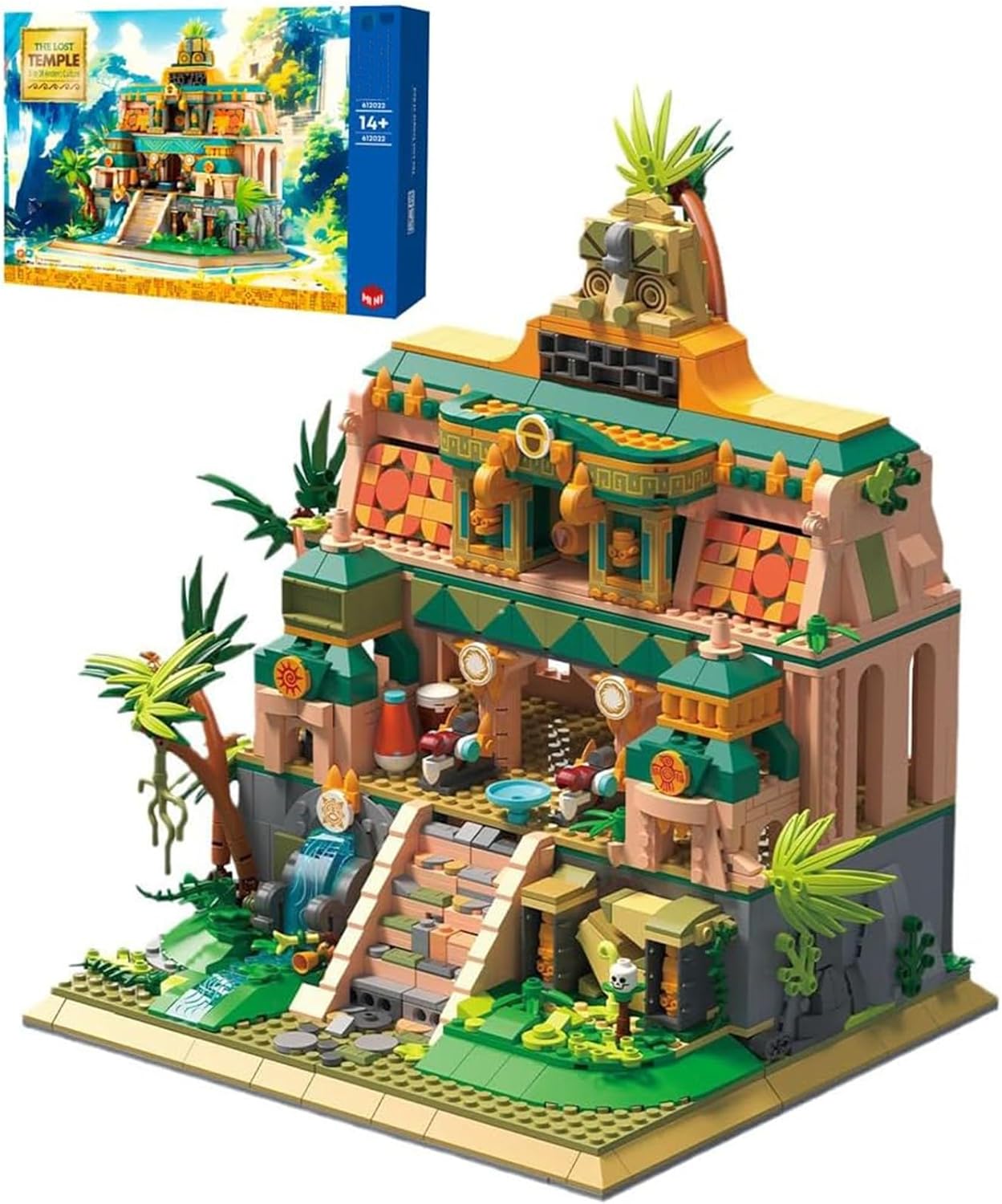 Amazon.co.jp: House Building Blocks Kit 1645 Clamp Building Blocks Lost ...